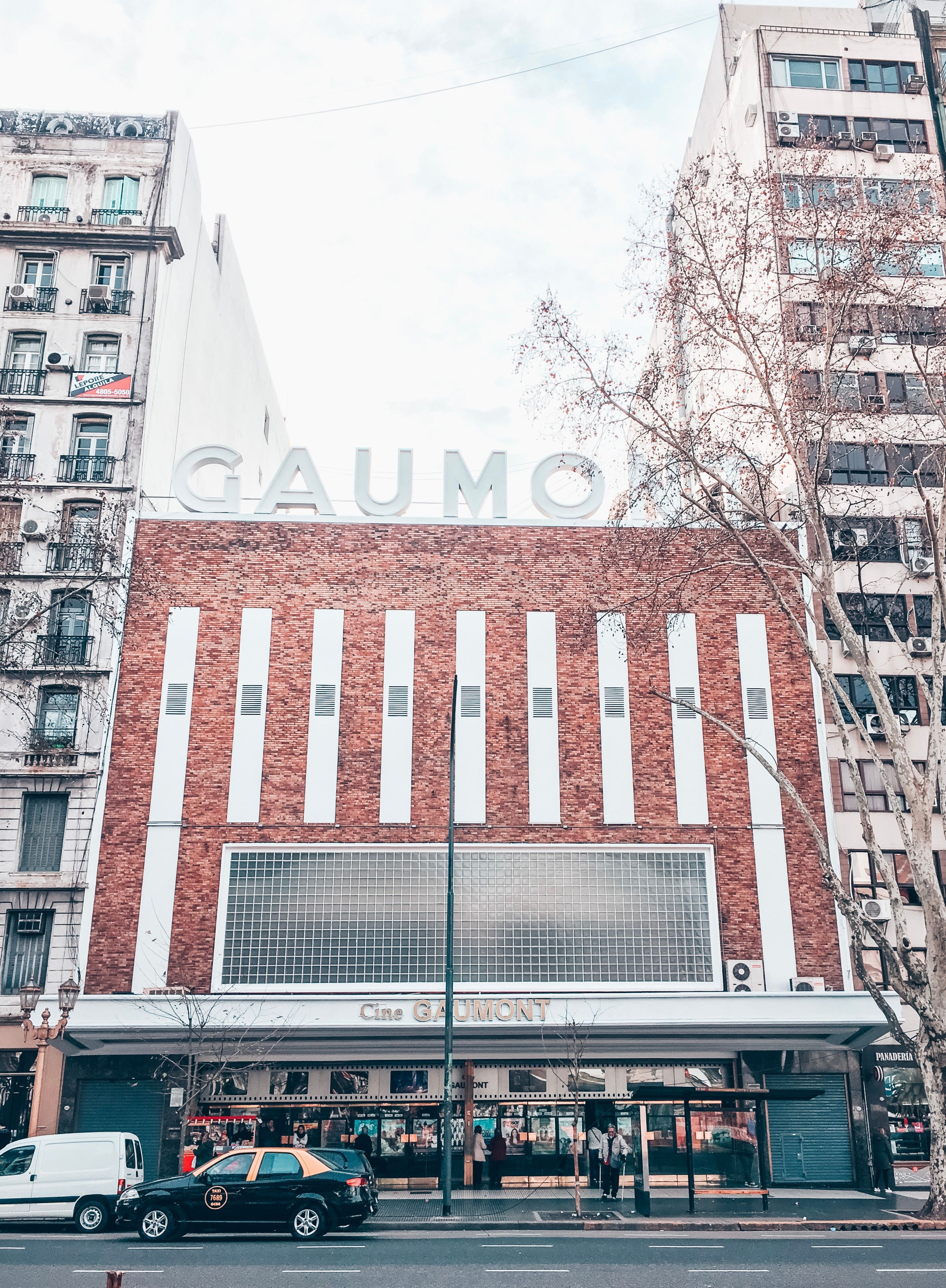 Frontage of a Cinema Building in the City of Buenos Aires · Free Stock ...