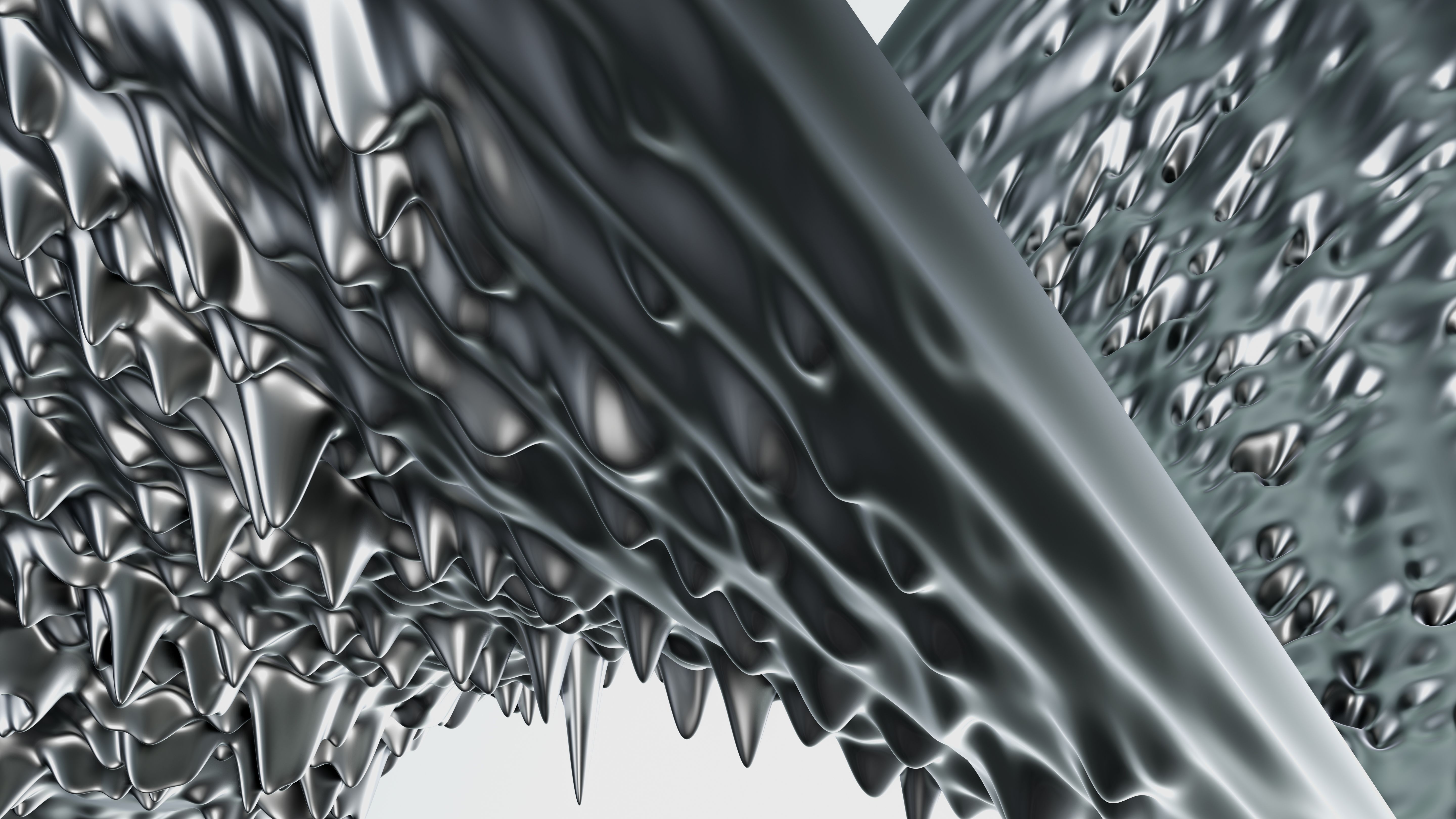 Gray Shapes of Drops · Free Stock Photo