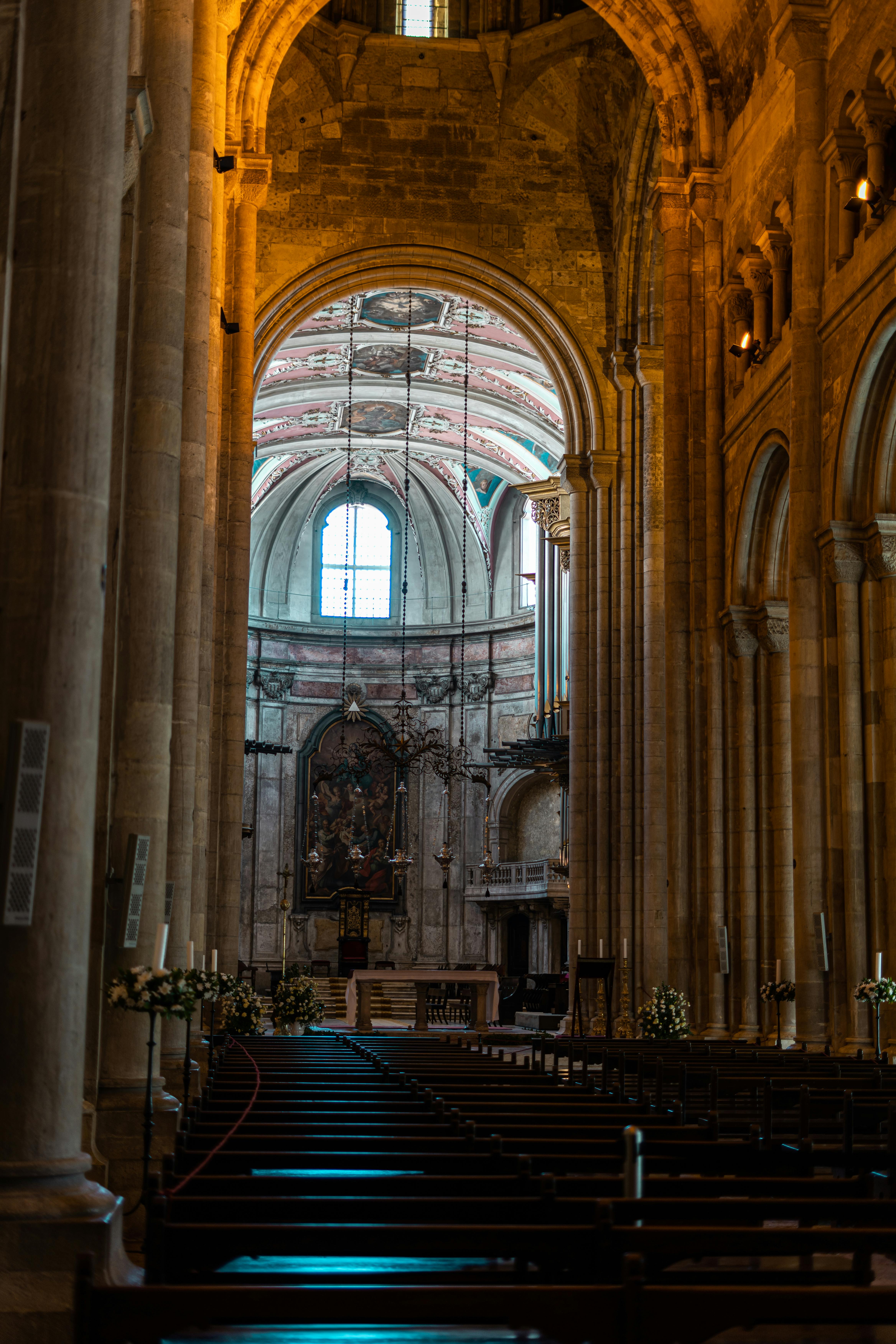 Foto profissional gratuita de arquitetura, catedral de lisboa, design ...