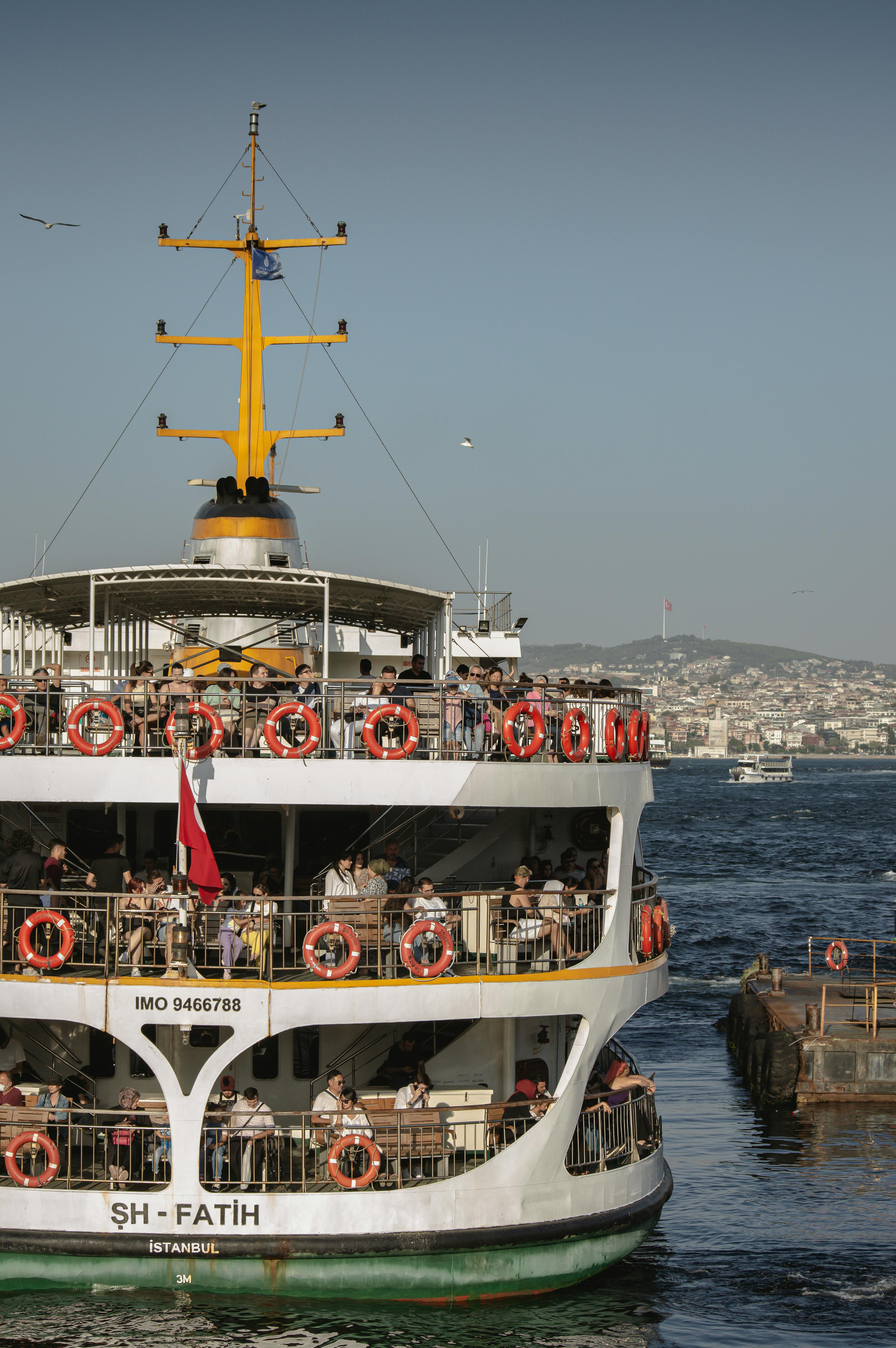 Passengers on a Ferry Boat · Free Stock Photo