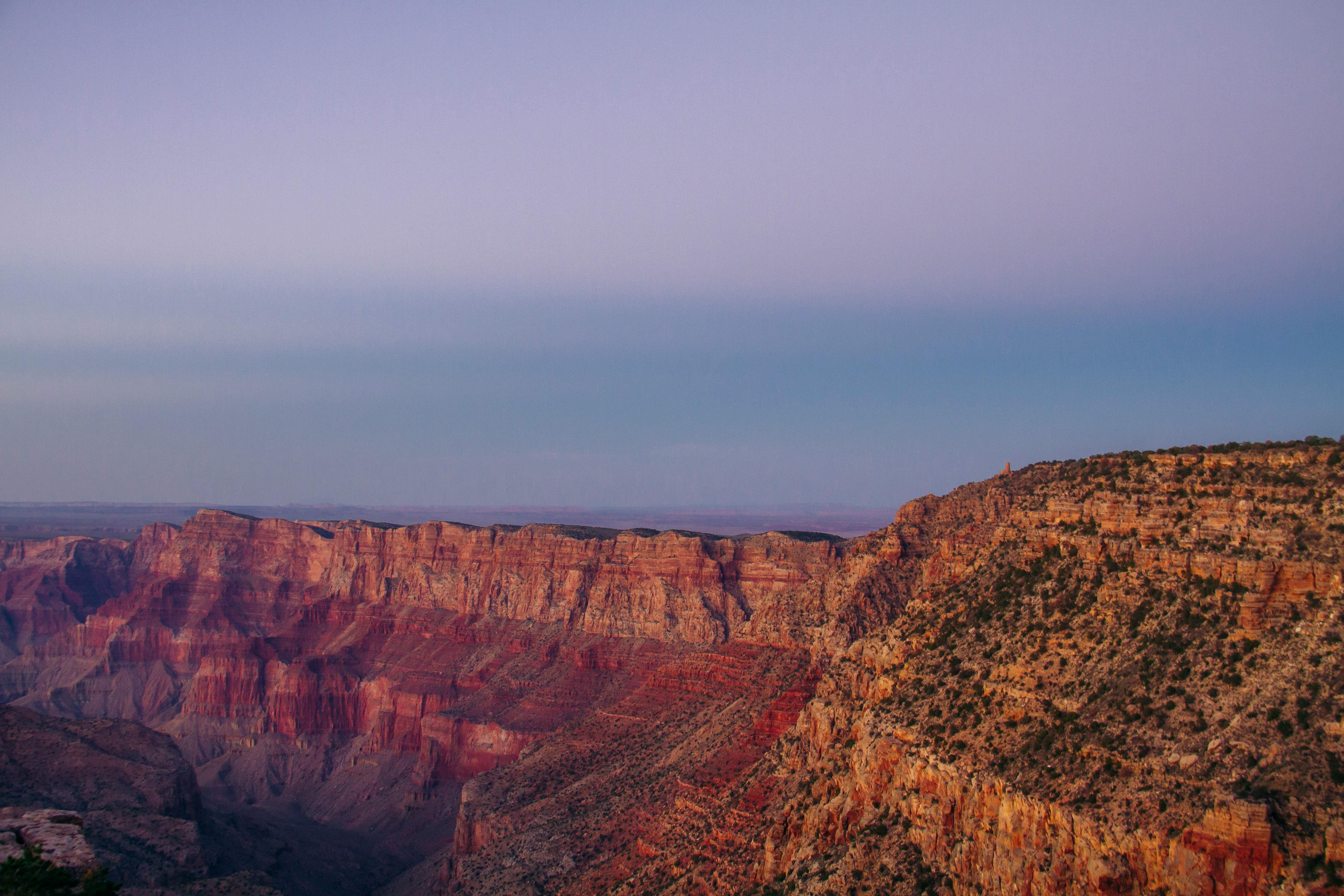 Aerial View of Grand Canyons Edge · Free Stock Photo