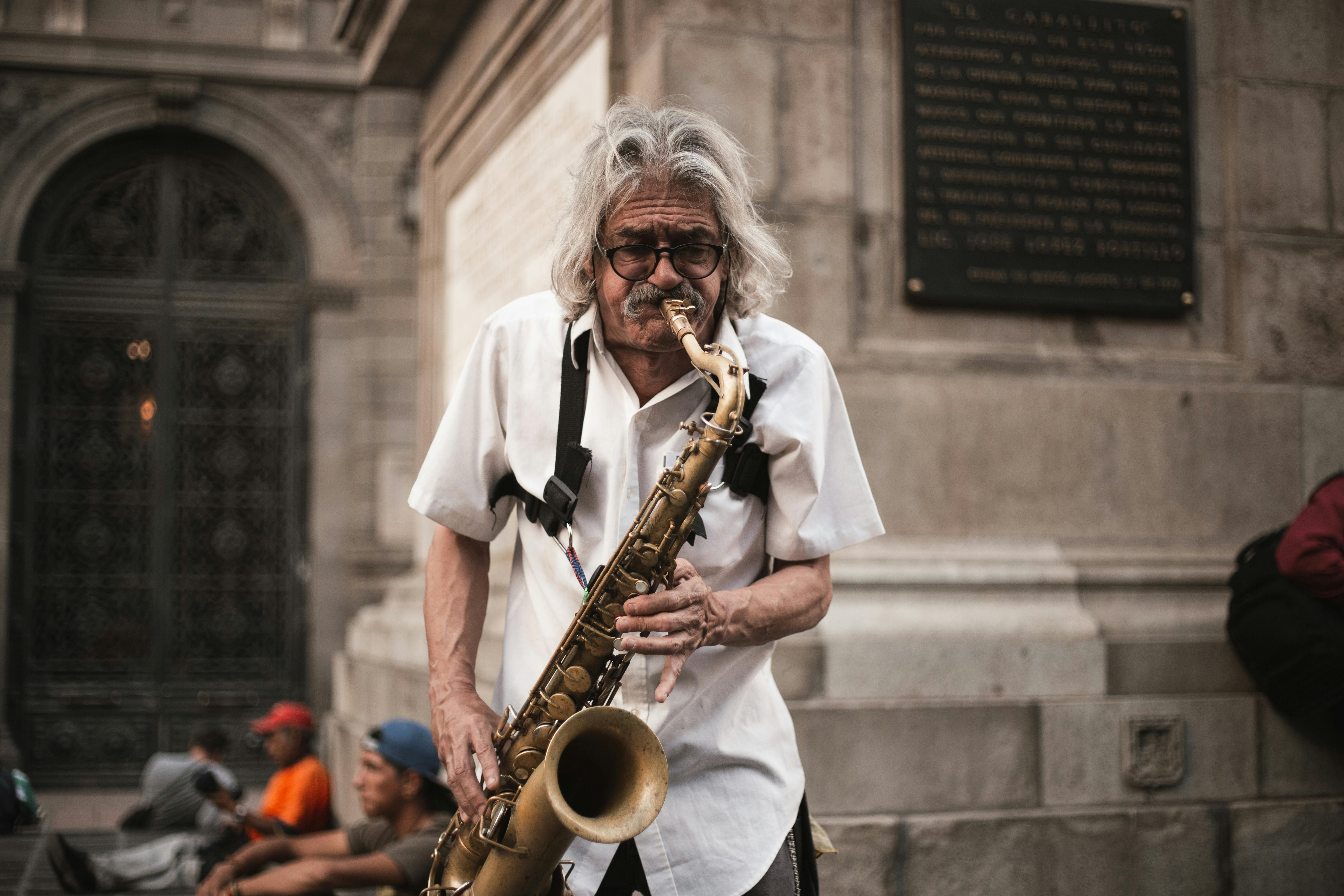 Man Playing Saxophone · Free Stock Photo