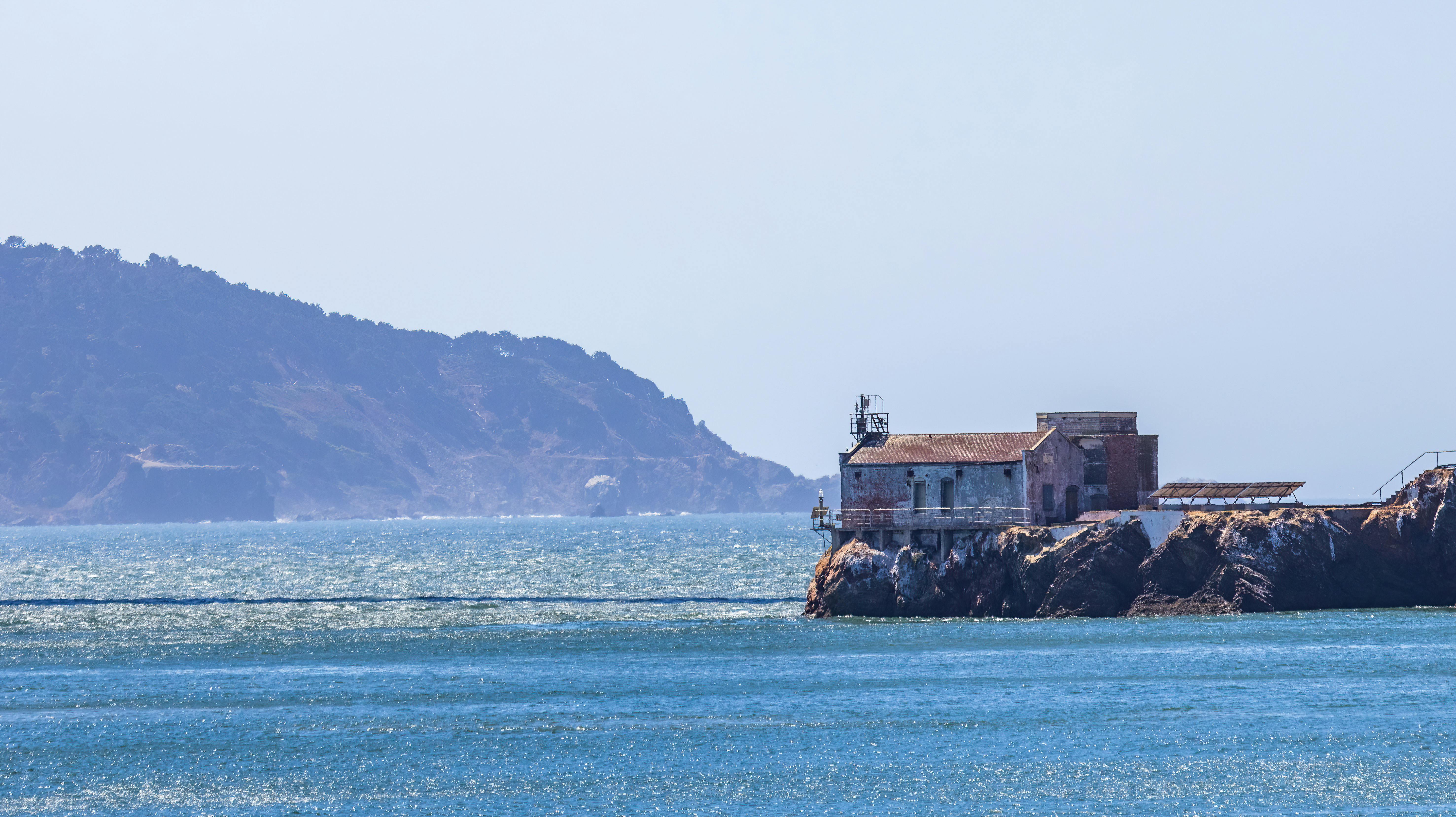 A Brown Concrete Building on Island · Free Stock Photo