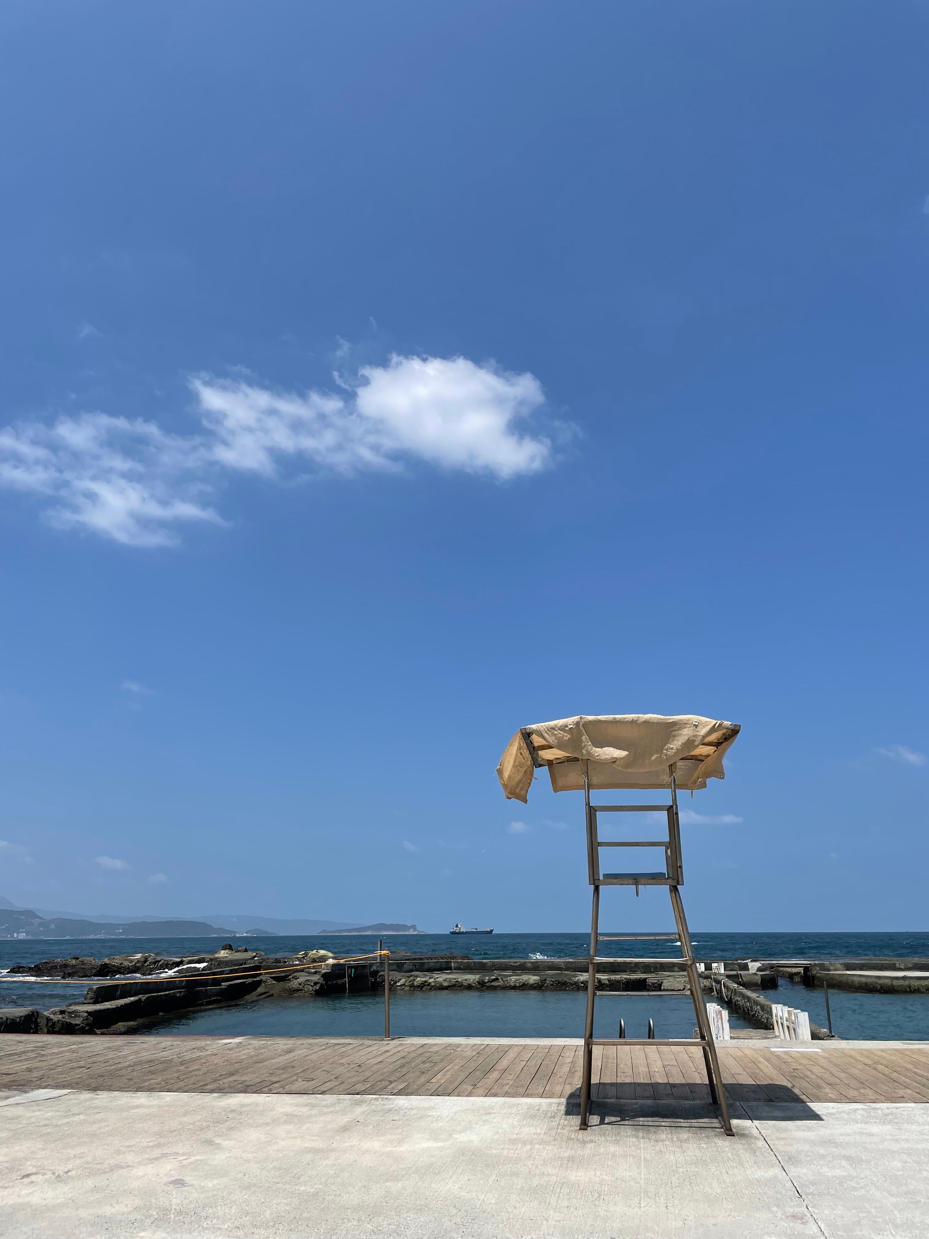 A Woman in the Lifeguard Station · Free Stock Photo