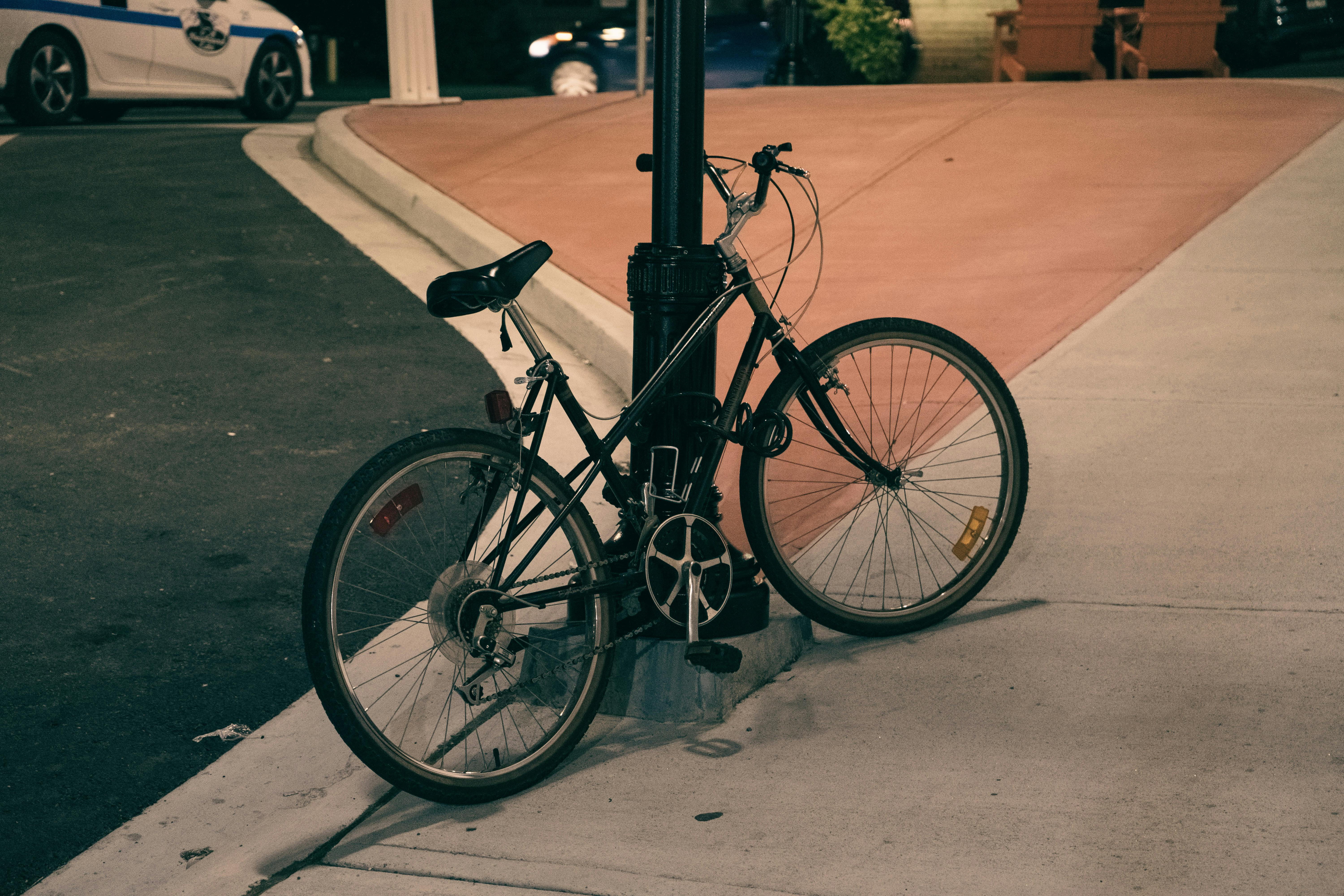 A Bicycle on the Sidewalk · Free Stock Photo