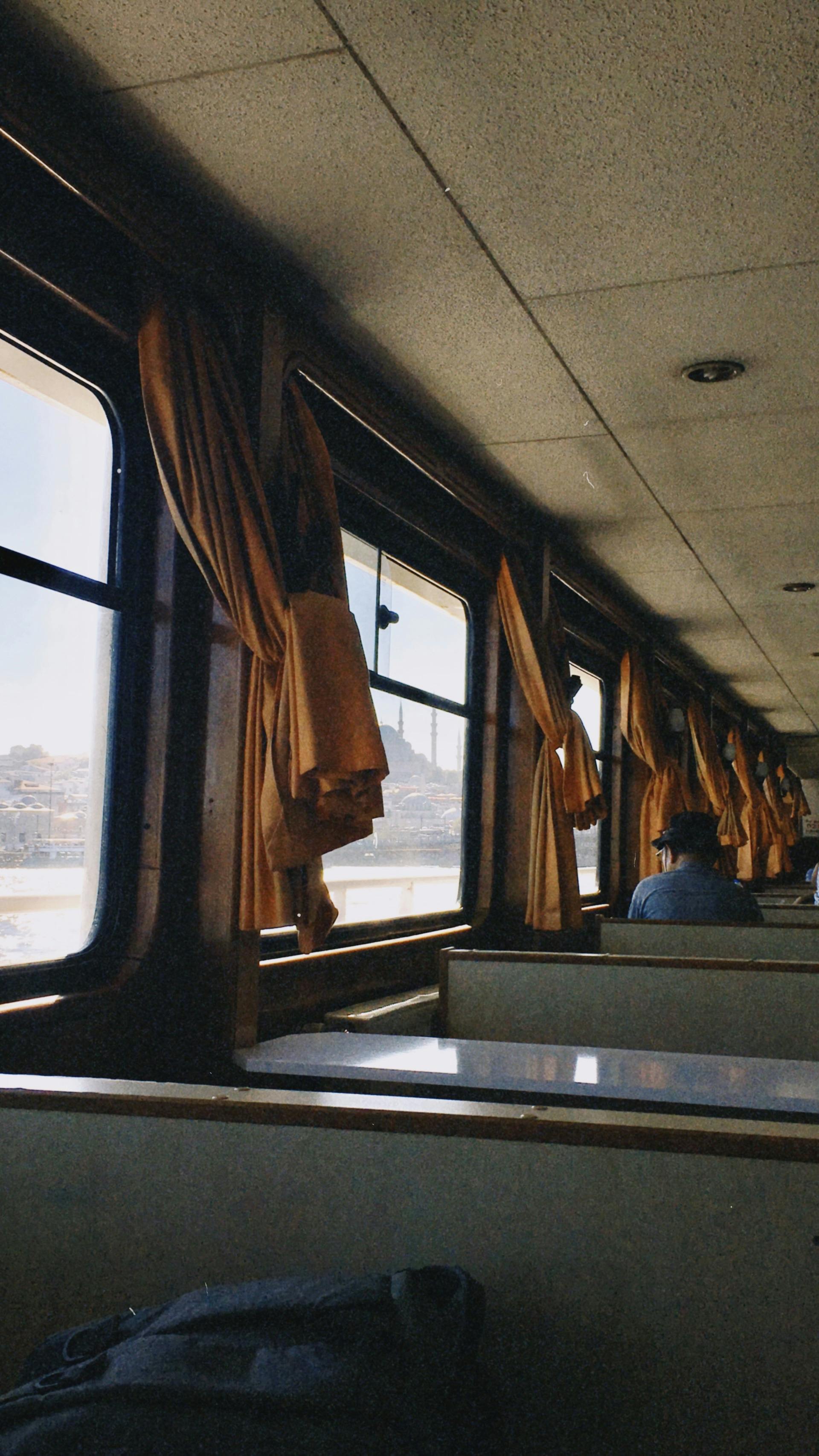 Couches inside a Train · Free Stock Photo