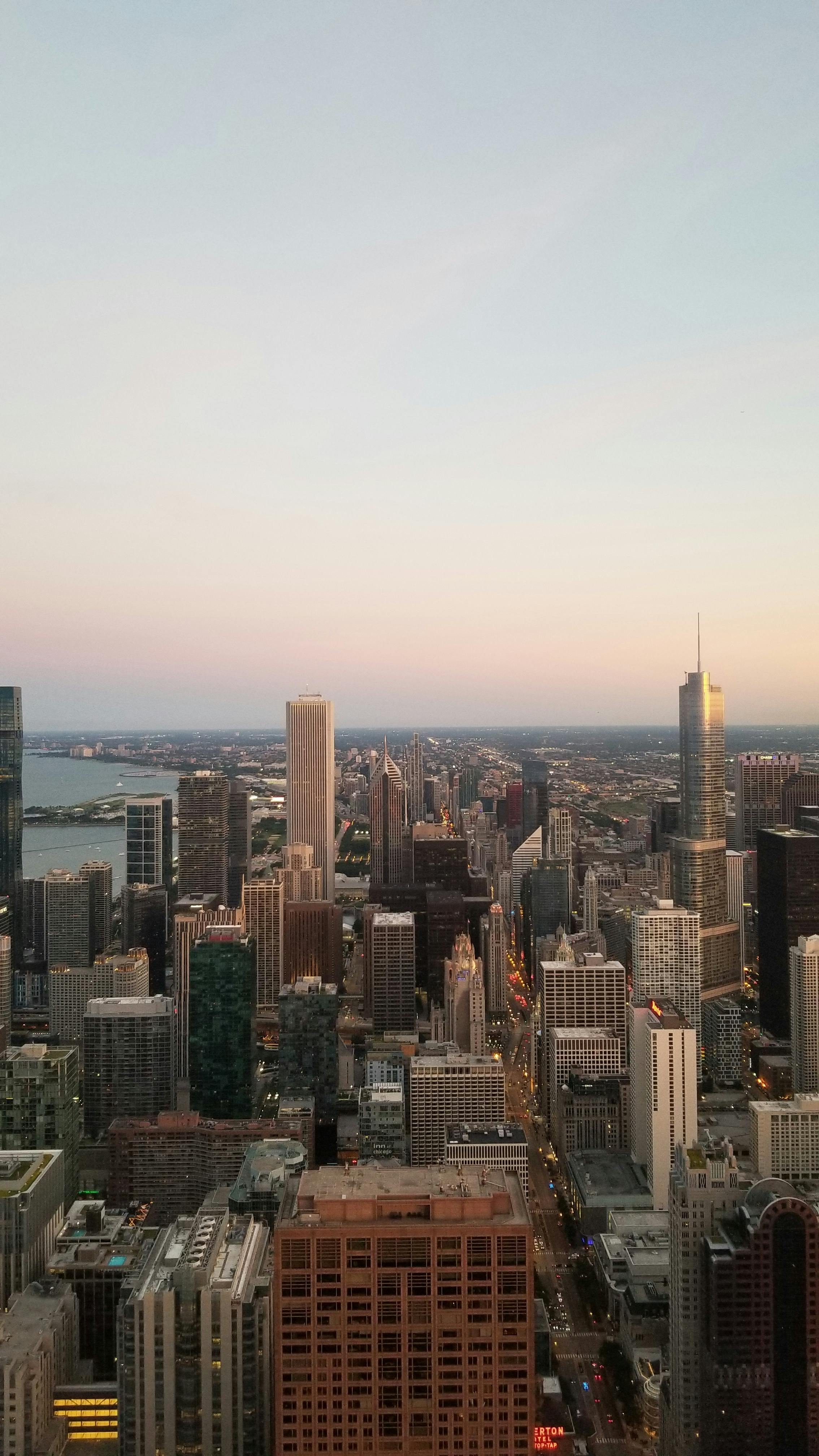 Aerial Photography of City Buildings under the Sky · Free Stock Photo