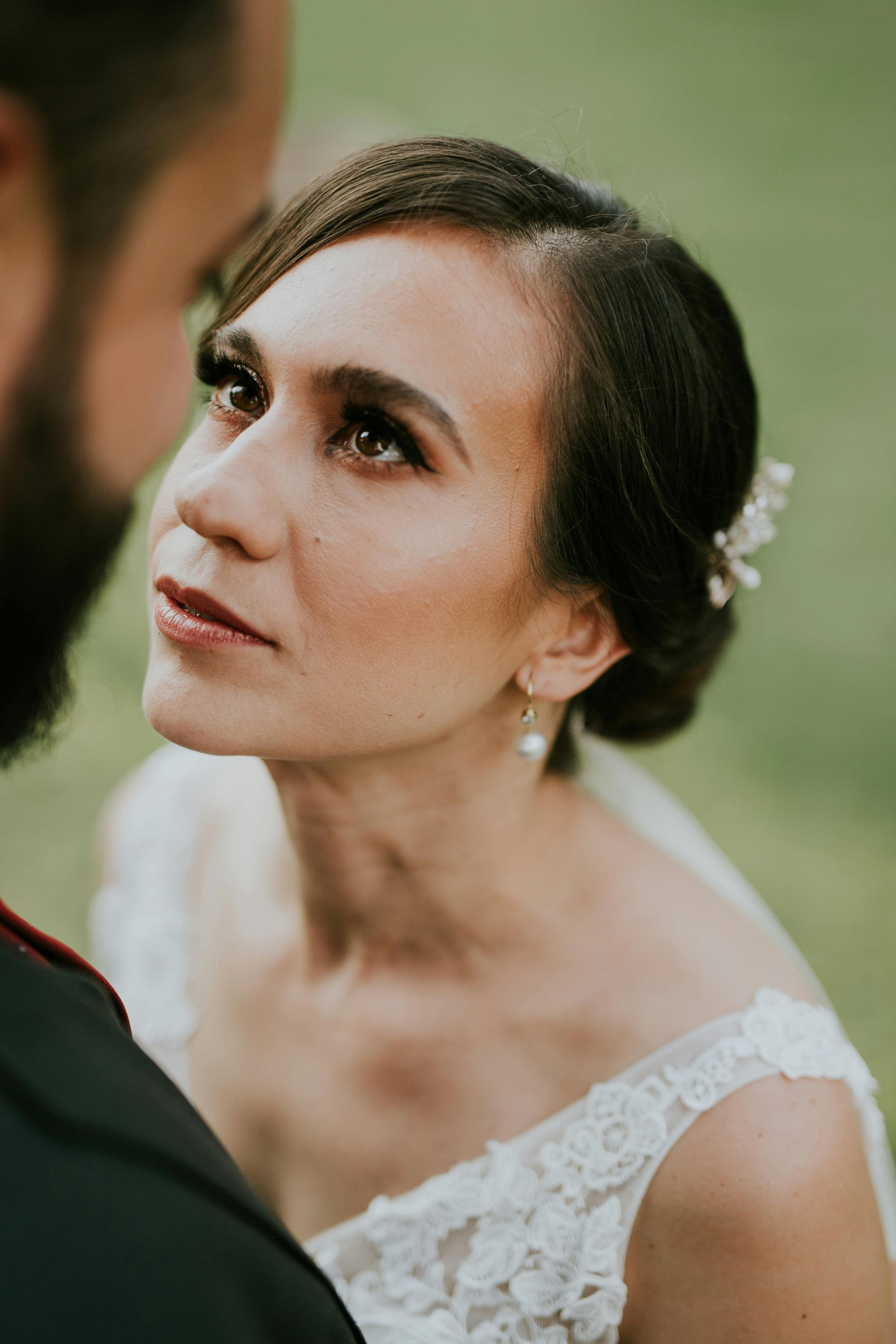 Woman in White Wedding Dress · Free Stock Photo