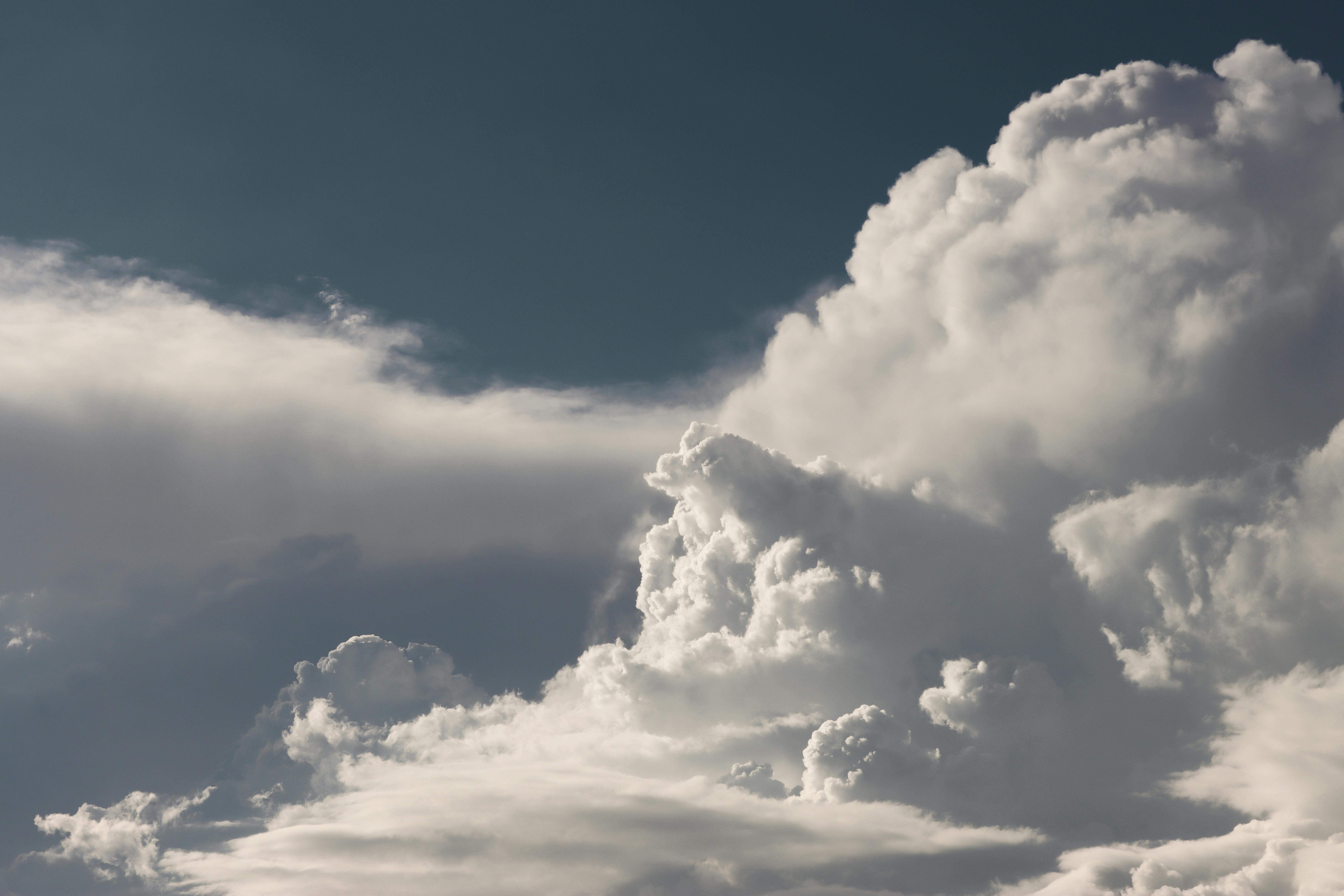 White Clouds in the Sky · Free Stock Photo