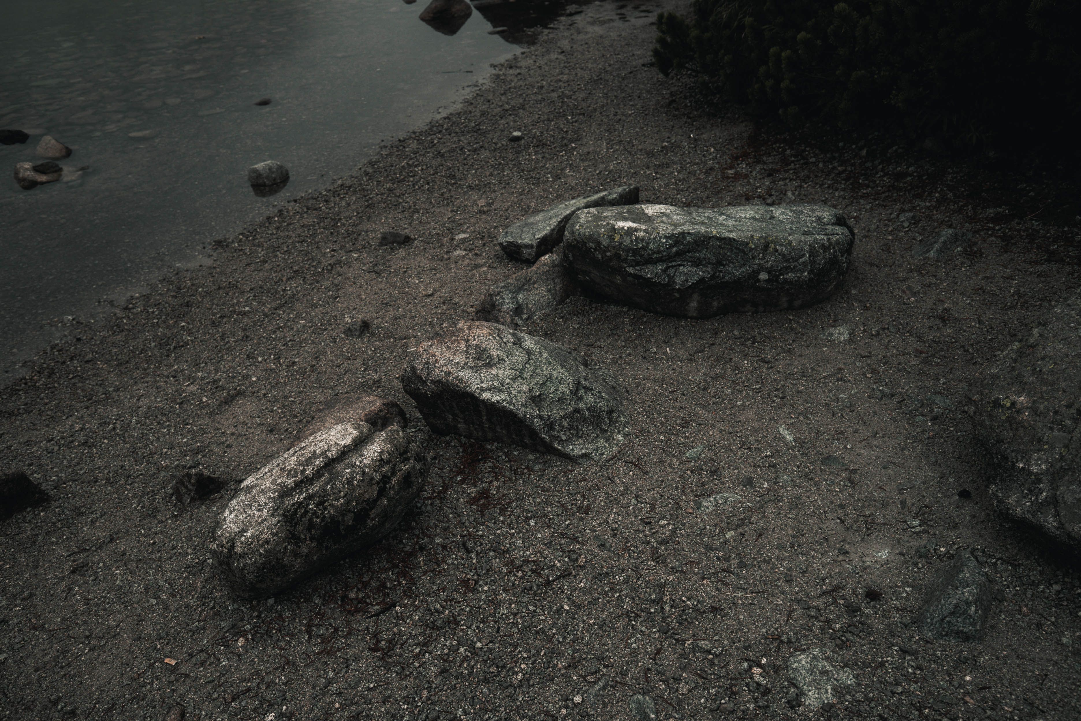 Photo of Rocks on Sand · Free Stock Photo