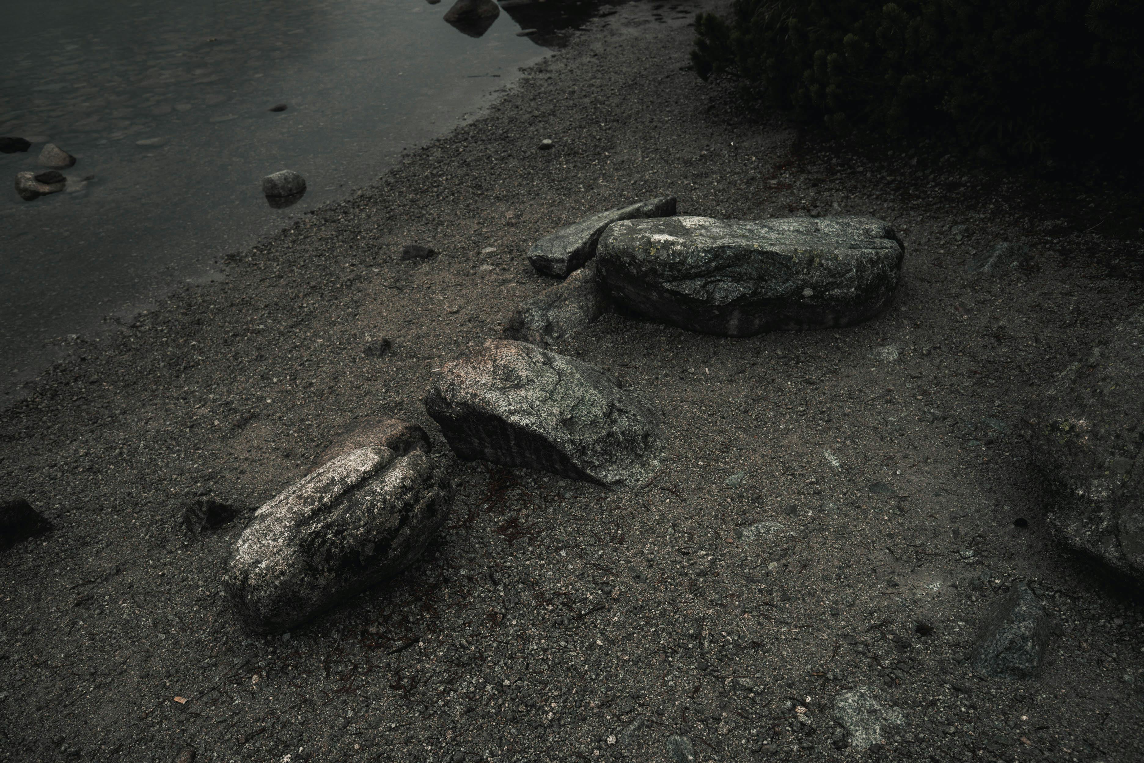 Photo of Rocks on Sand · Free Stock Photo