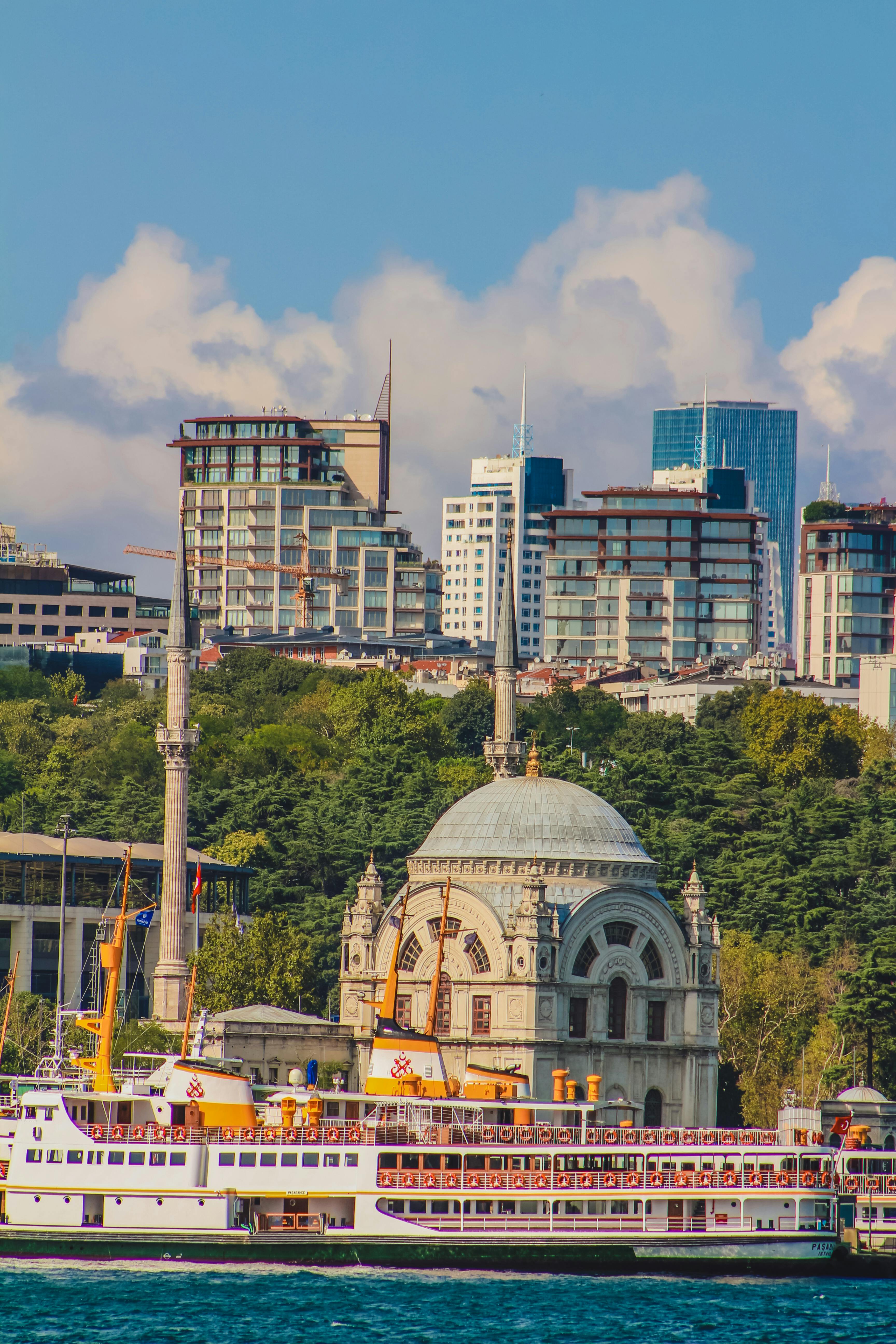 The Dolmabahce Mosque in Istanbul · Free Stock Photo
