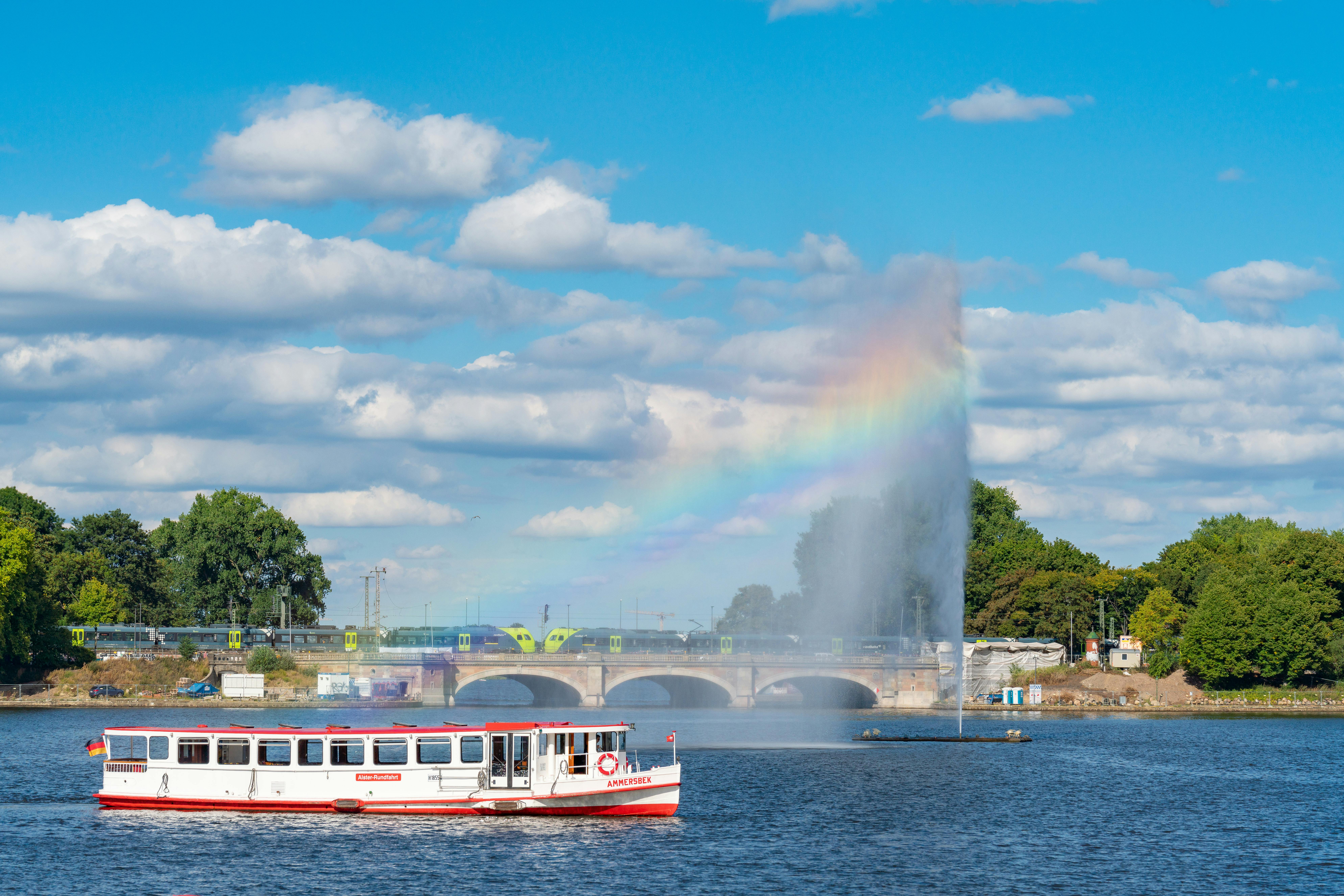Ferry on River · Free Stock Photo