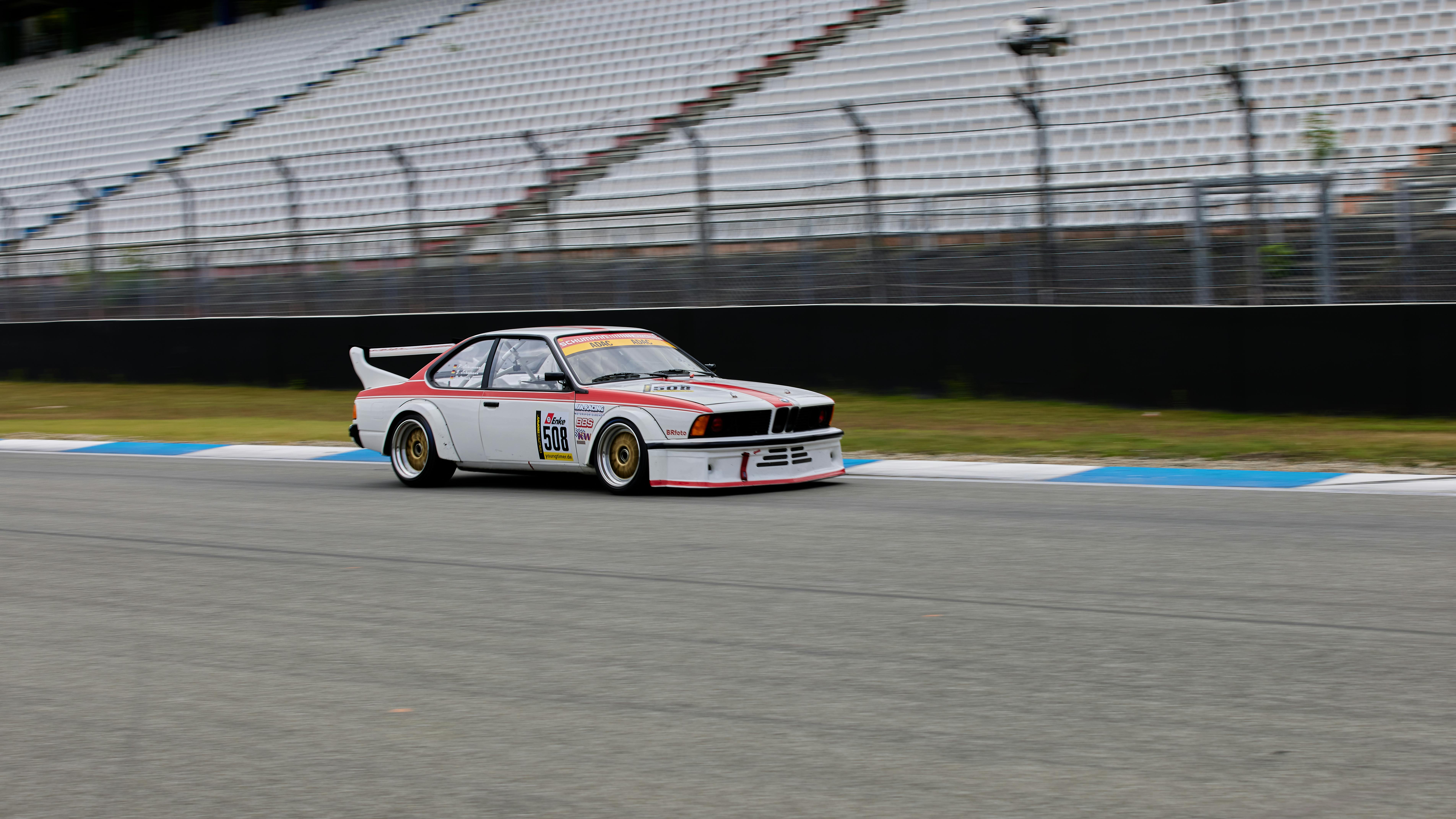 White Race Car · Free Stock Photo