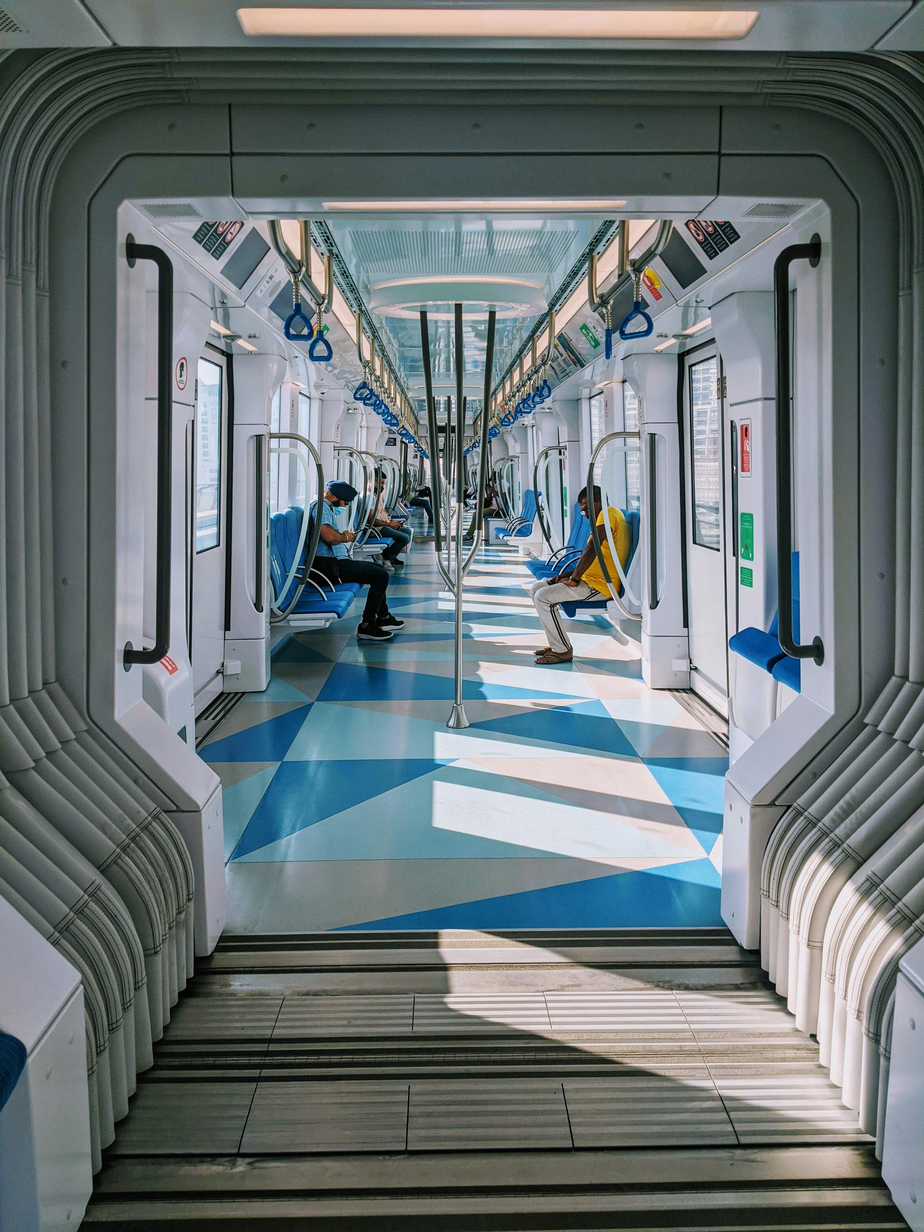 Inside of a Tram · Free Stock Photo