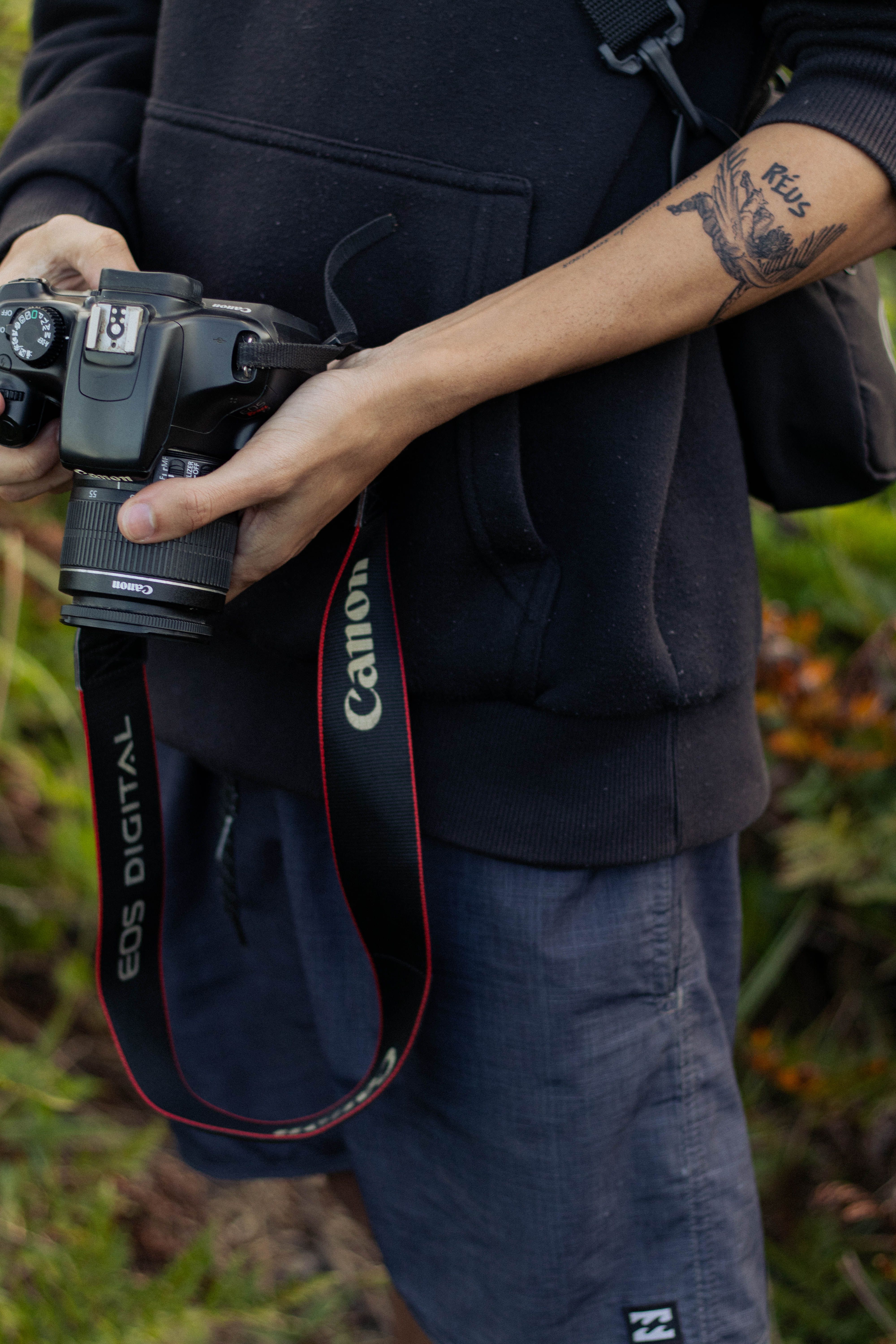 Person Holding Black Canon Eos 6d Dslr Camera · Free Stock Photo