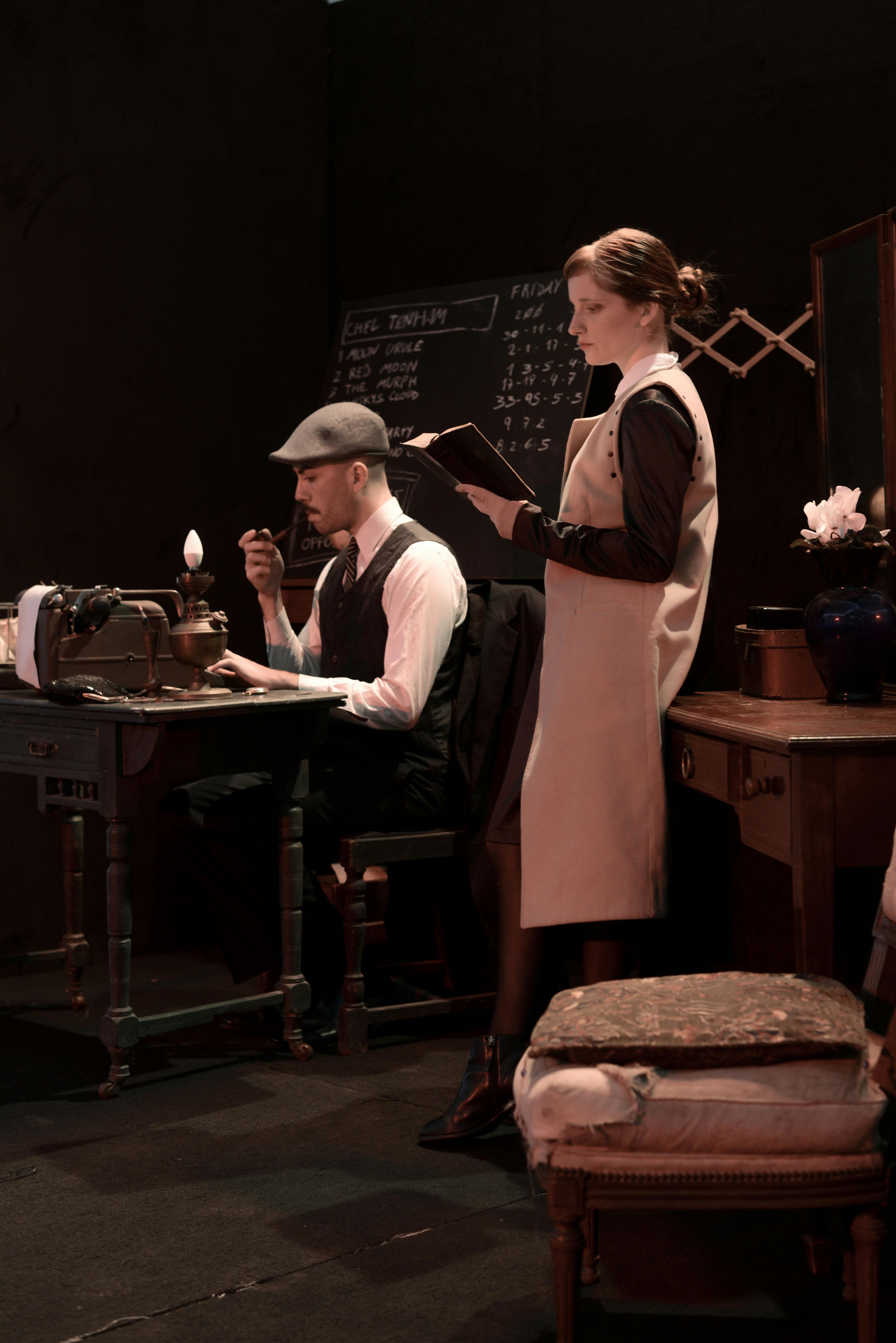 Female Actors Sitting On Table Photos, Download The BEST Free Female ...