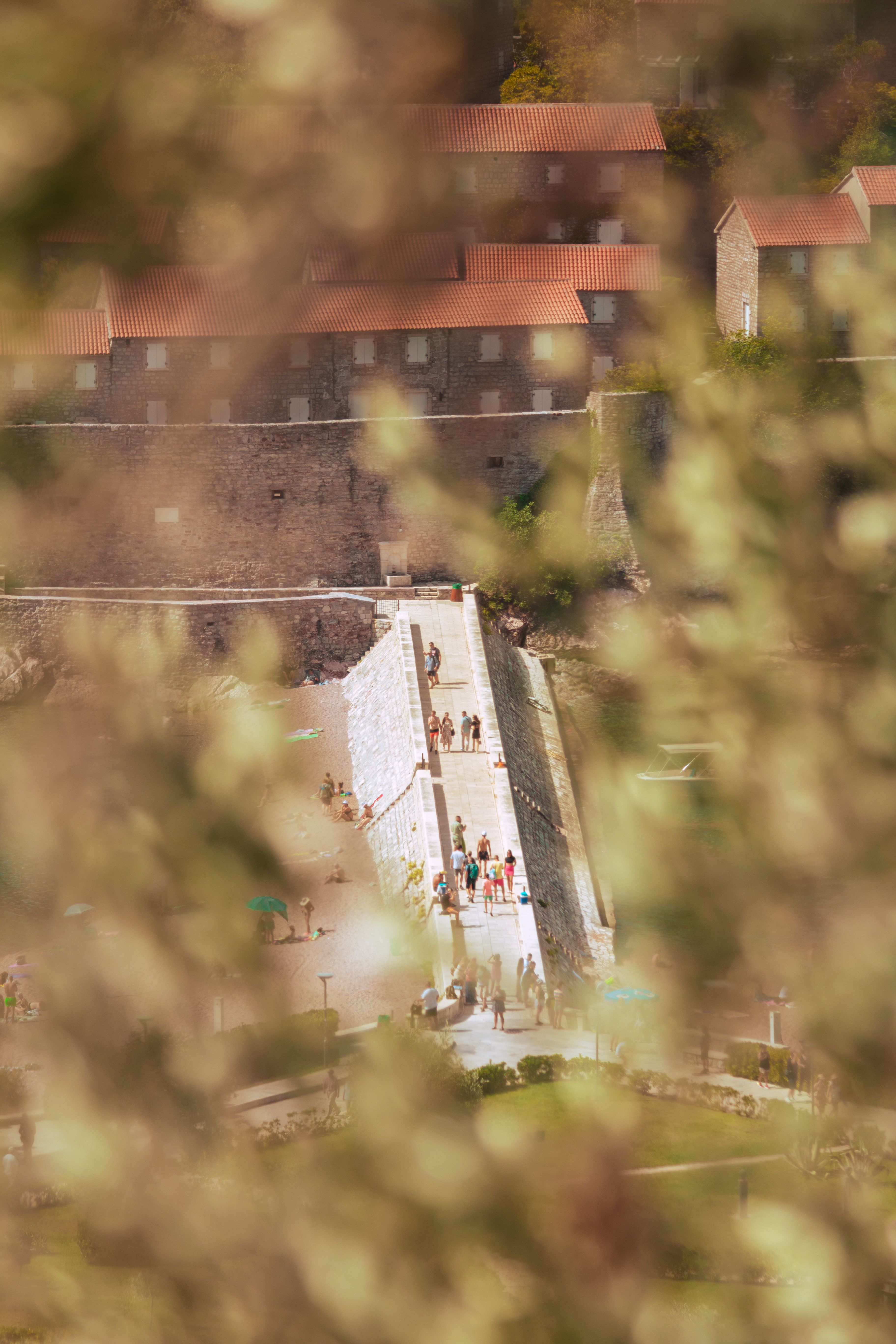 High Angle View of a Castle · Free Stock Photo