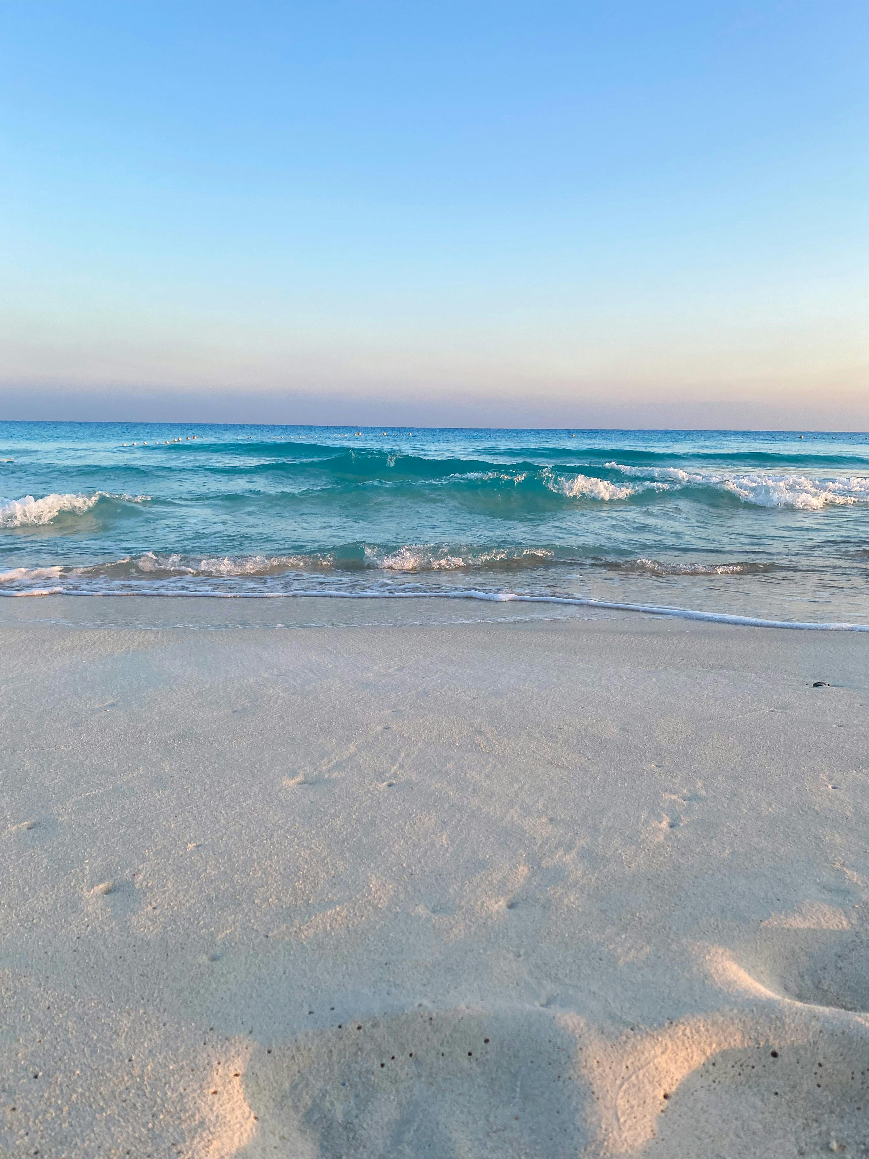 Blue Photograph of Rough Water · Free Stock Photo