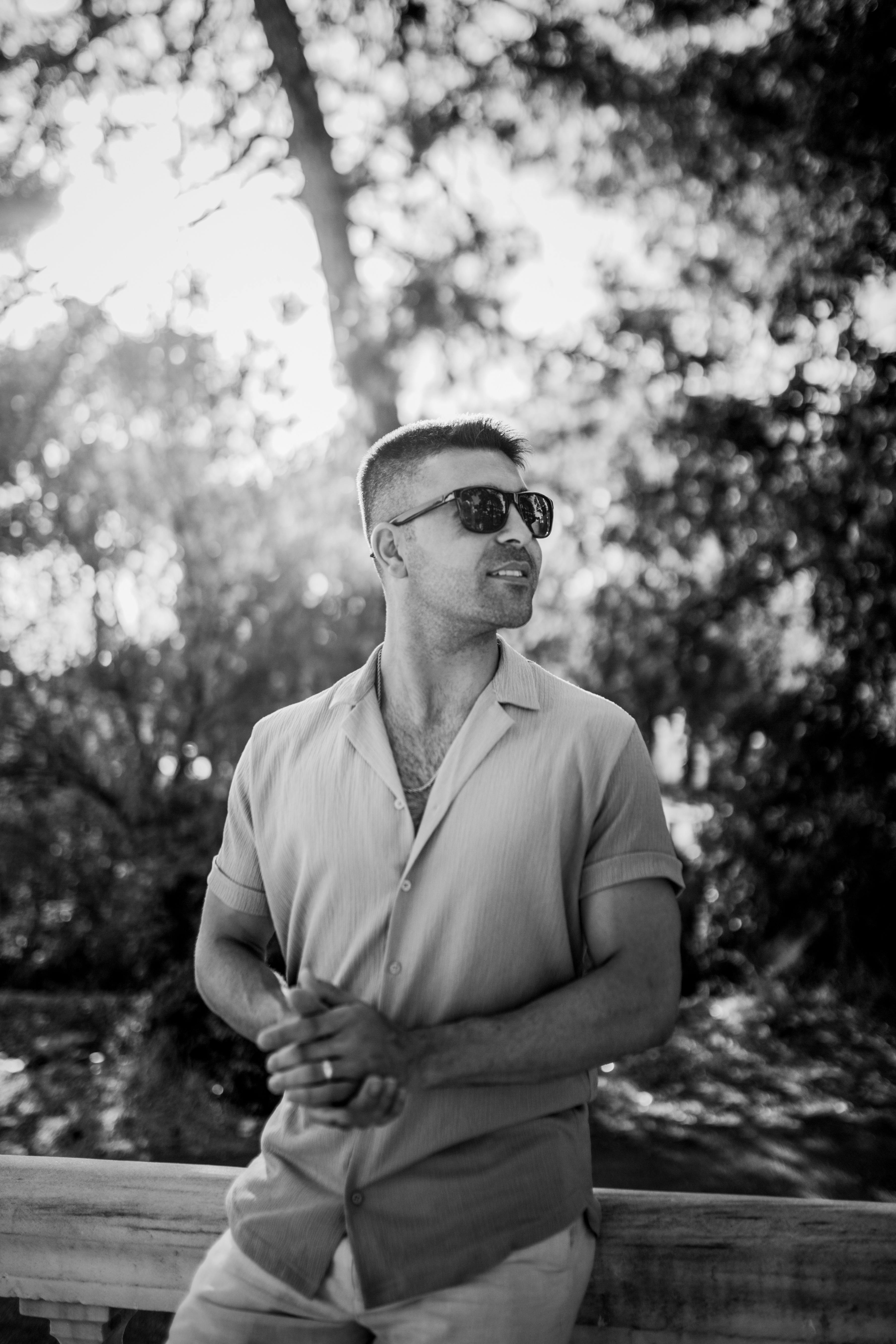 Grayscale Photo of Five Men Wearing Black Suits · Free Stock Photo