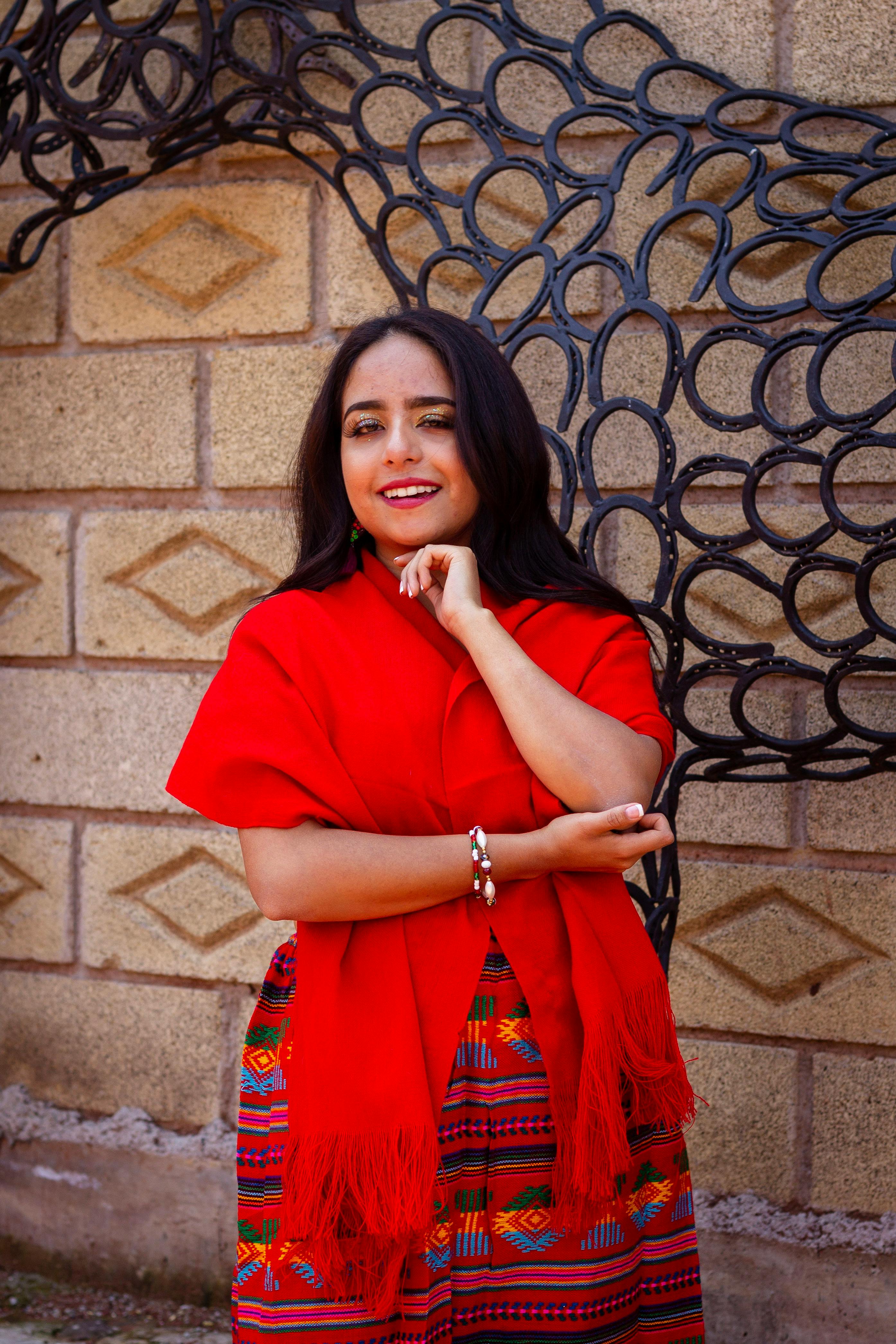 A Woman in Red Dress · Free Stock Photo