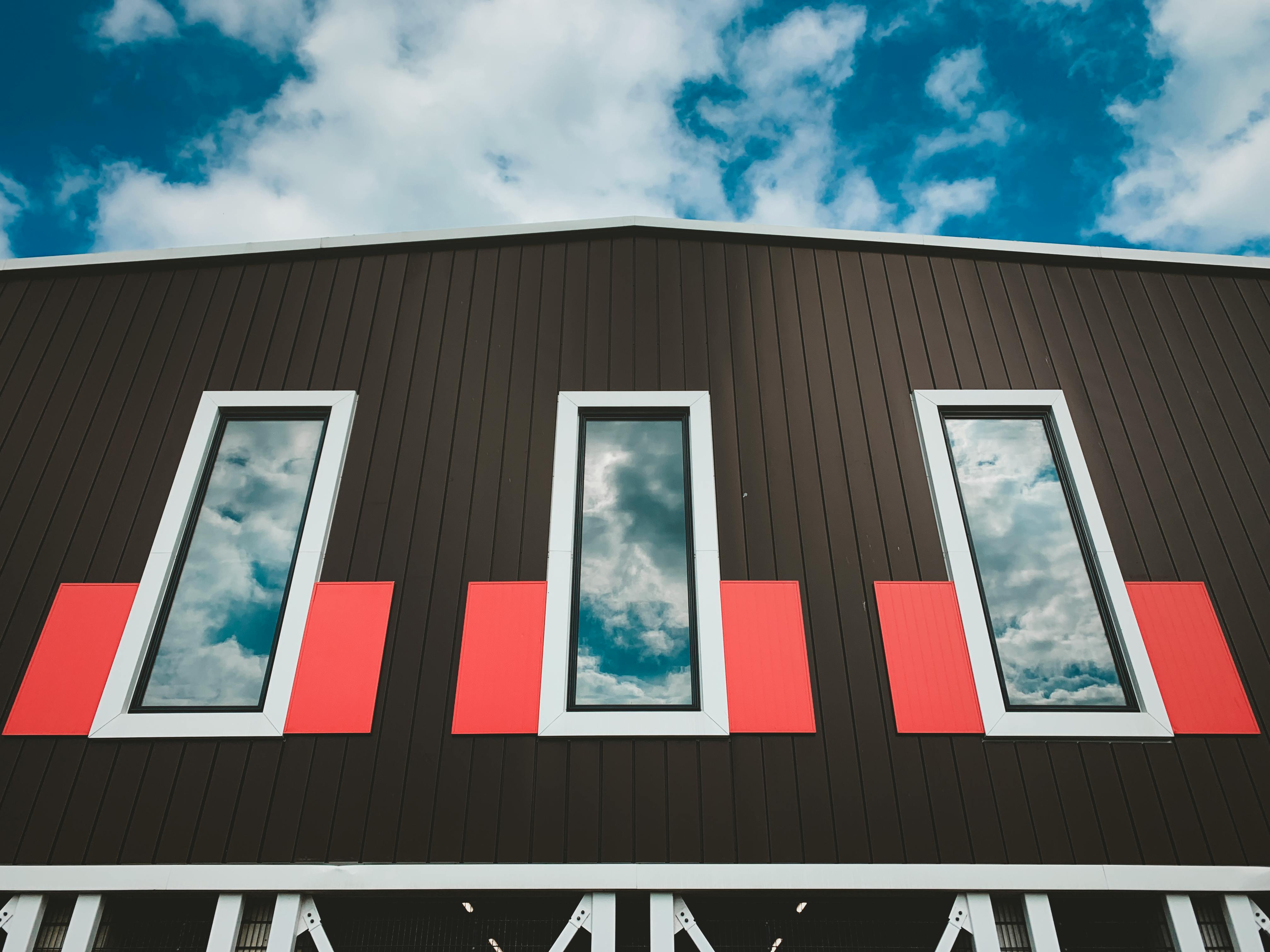 Modern Exterior Window Design of a House · Free Stock Photo