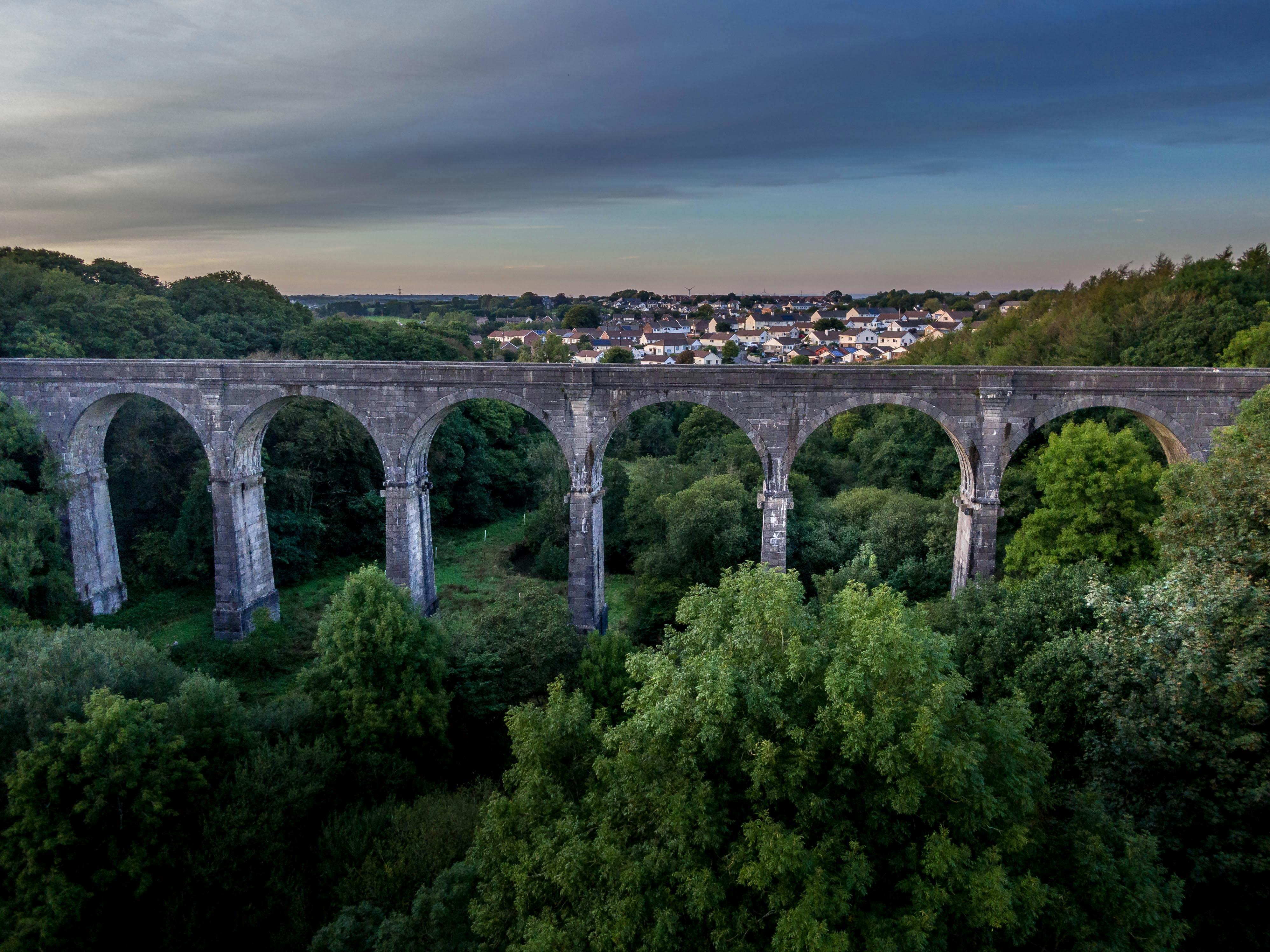 Railway Bridge Across a River · Free Stock Photo