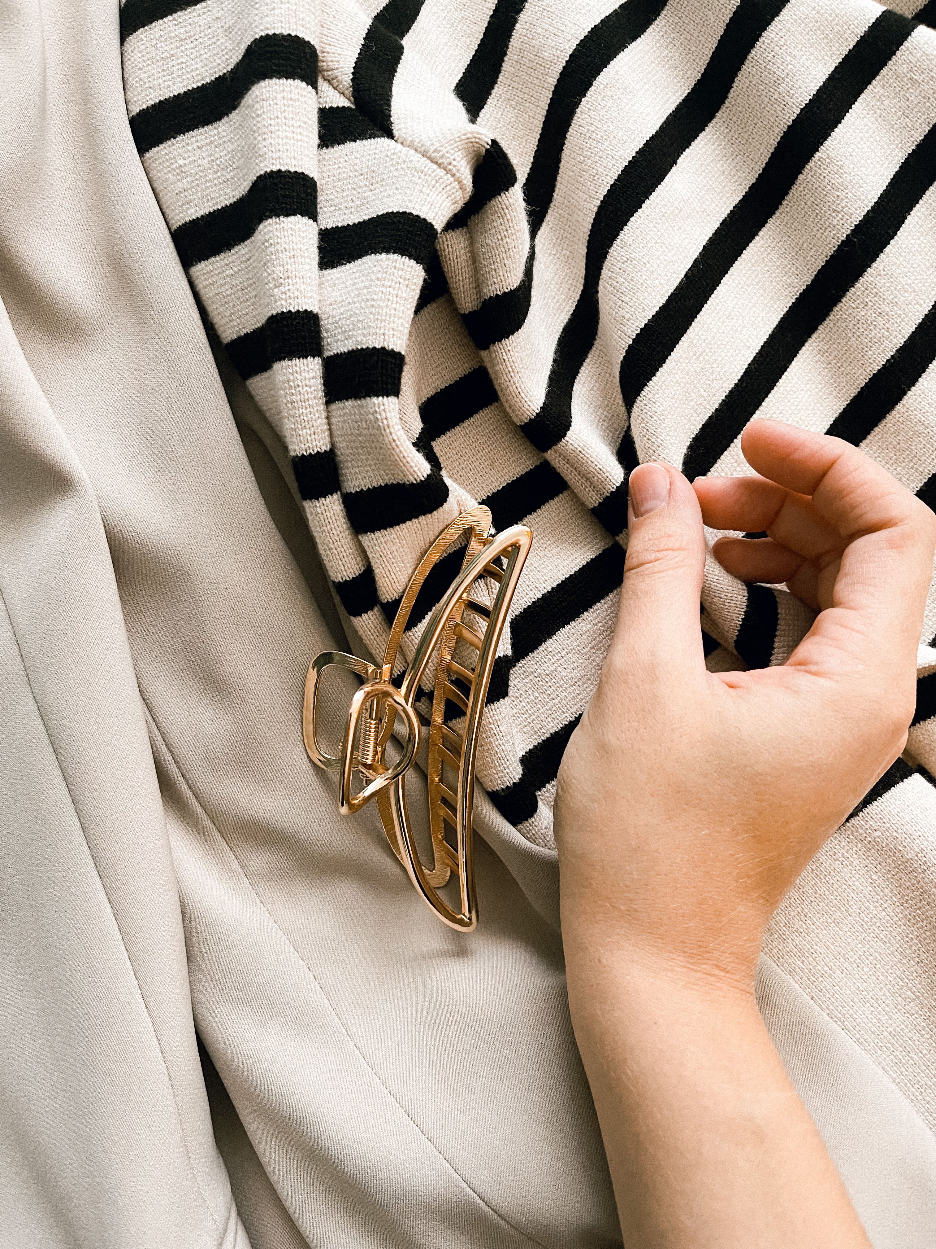 Woman Hand near Hair Clip · Free Stock Photo