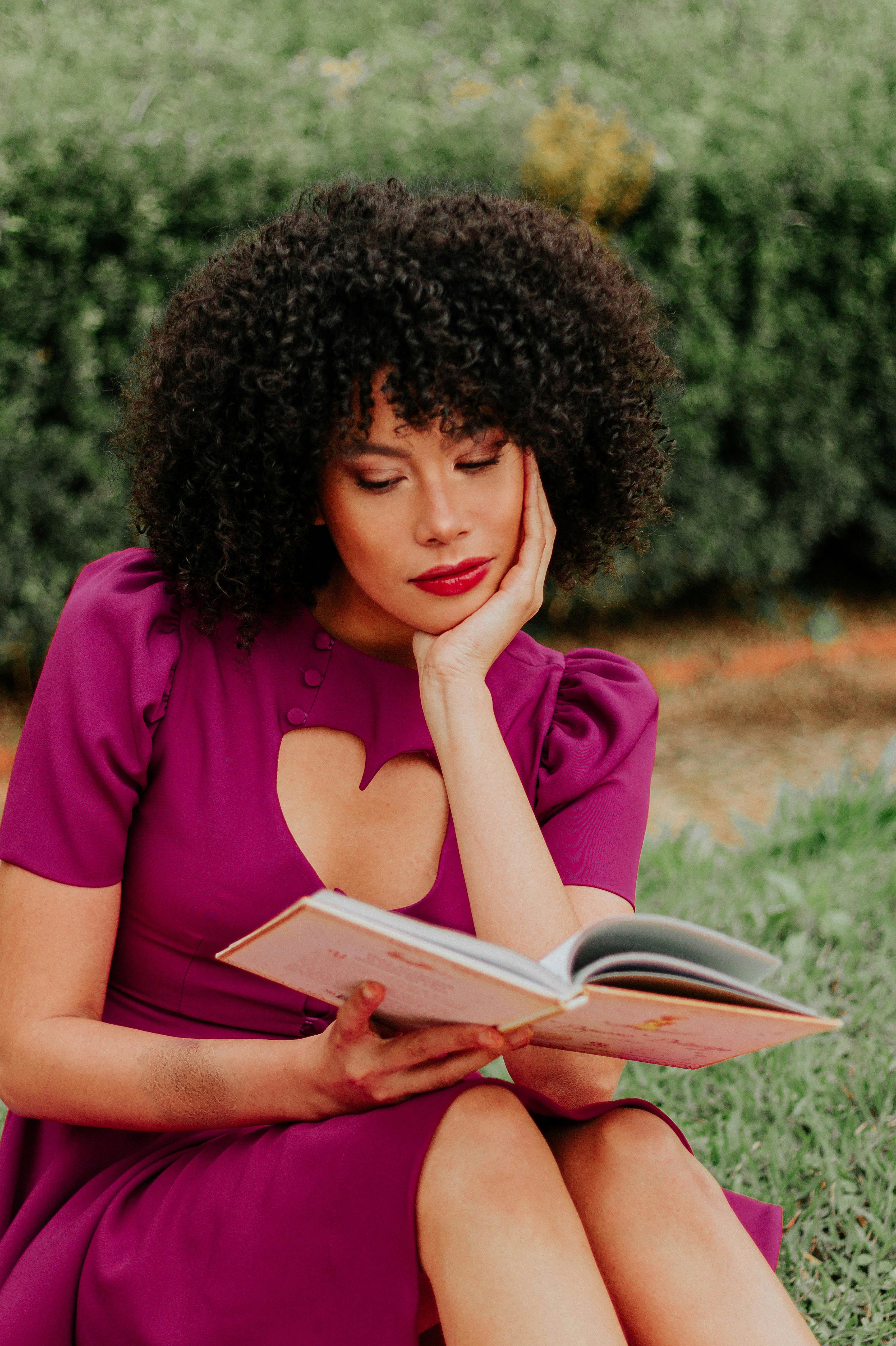 Woman Reading Book · Free Stock Photo