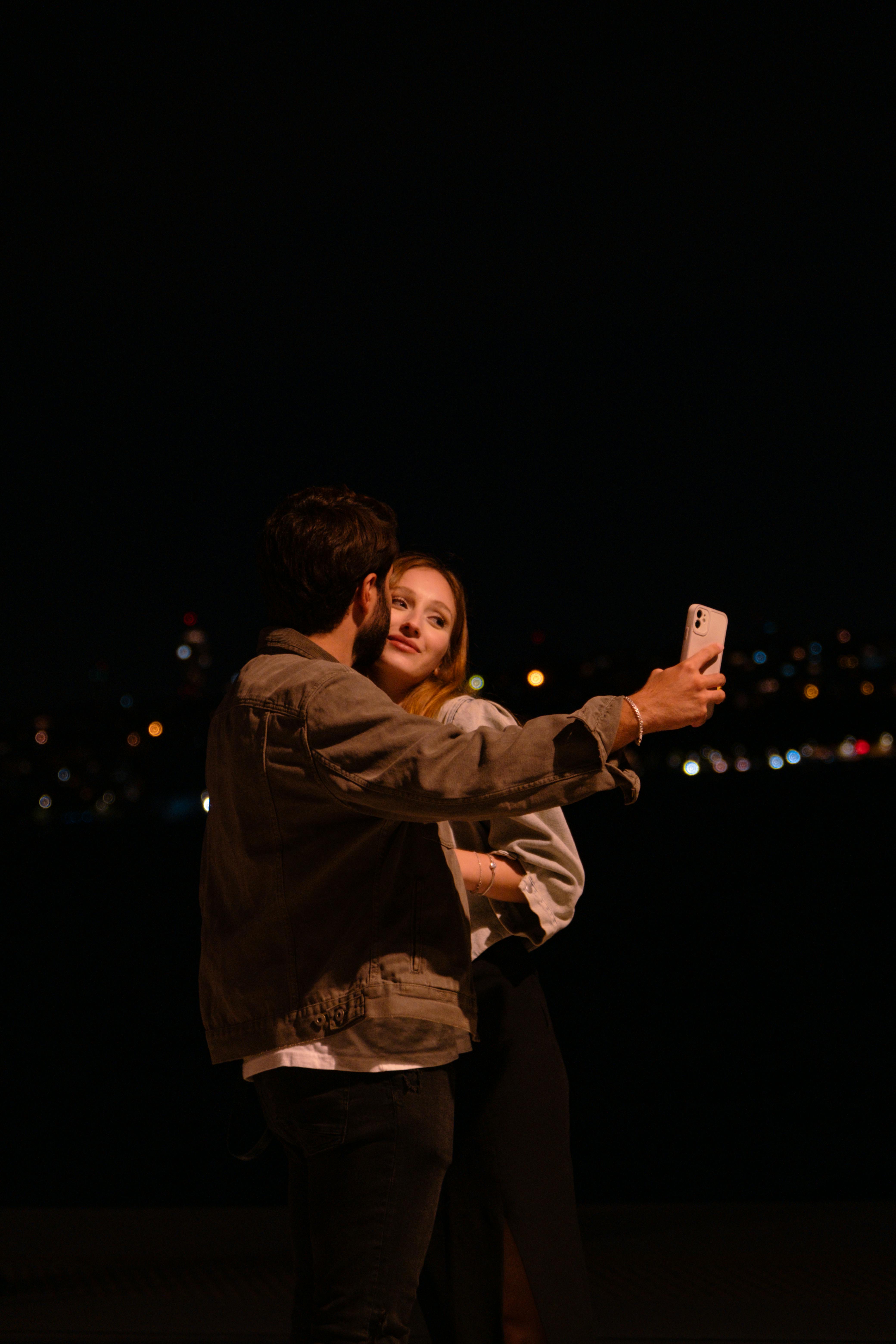 Kissing At Night Photos, Download The BEST Free Kissing At Night Stock ...