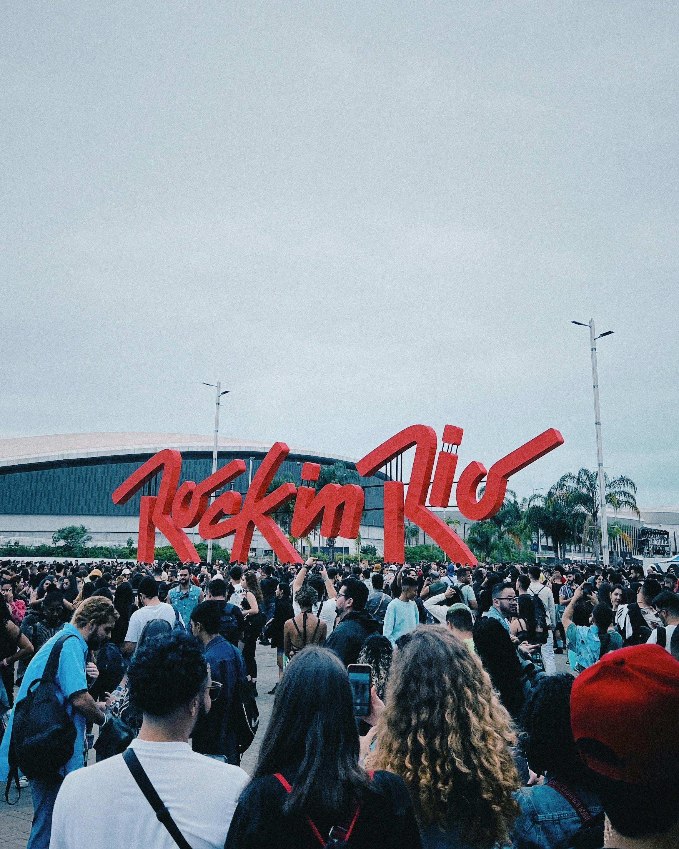 People Gathering at Music Festival · Free Stock Photo