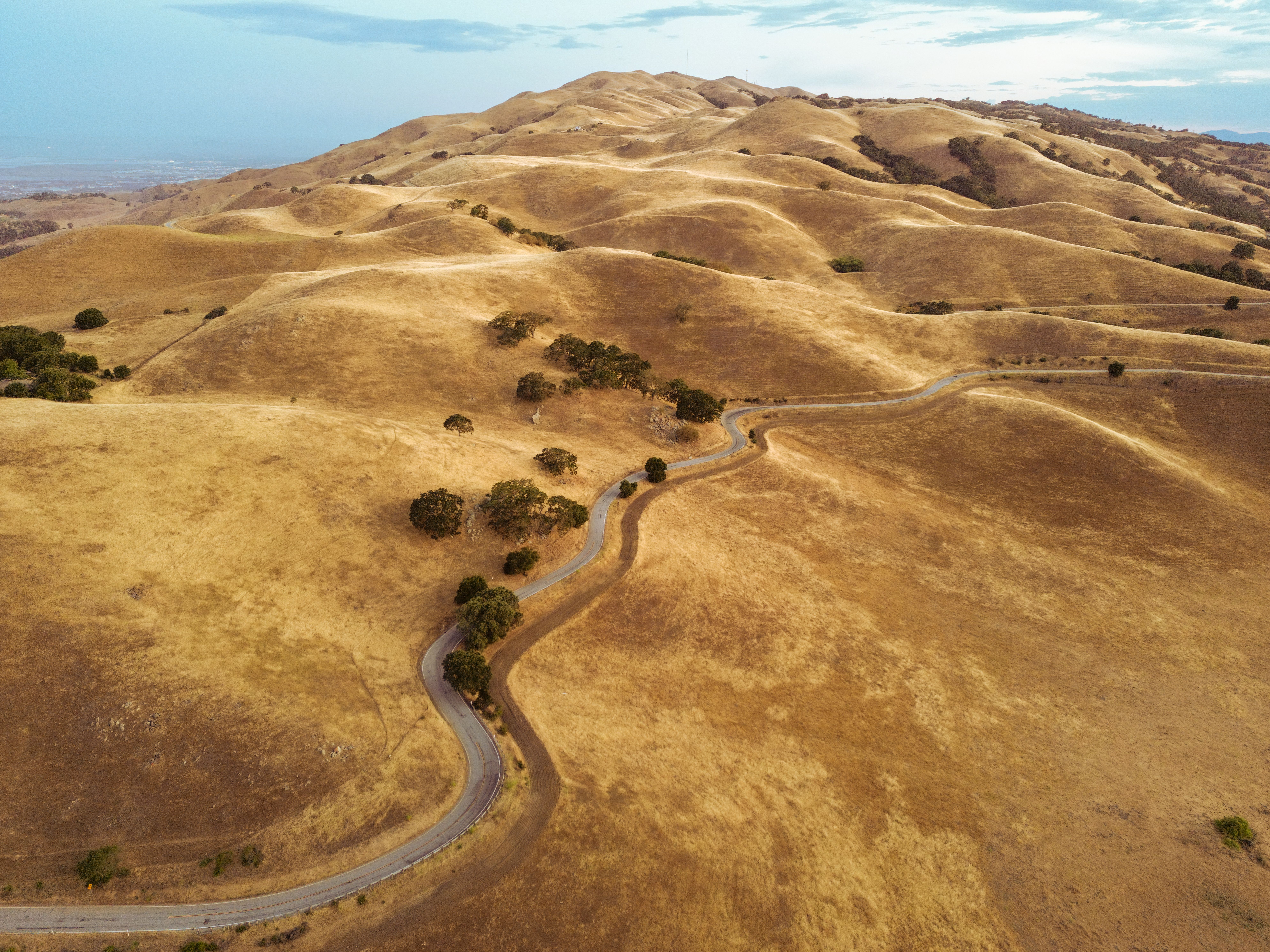 Aerial Photography of Brown Hills · Free Stock Photo