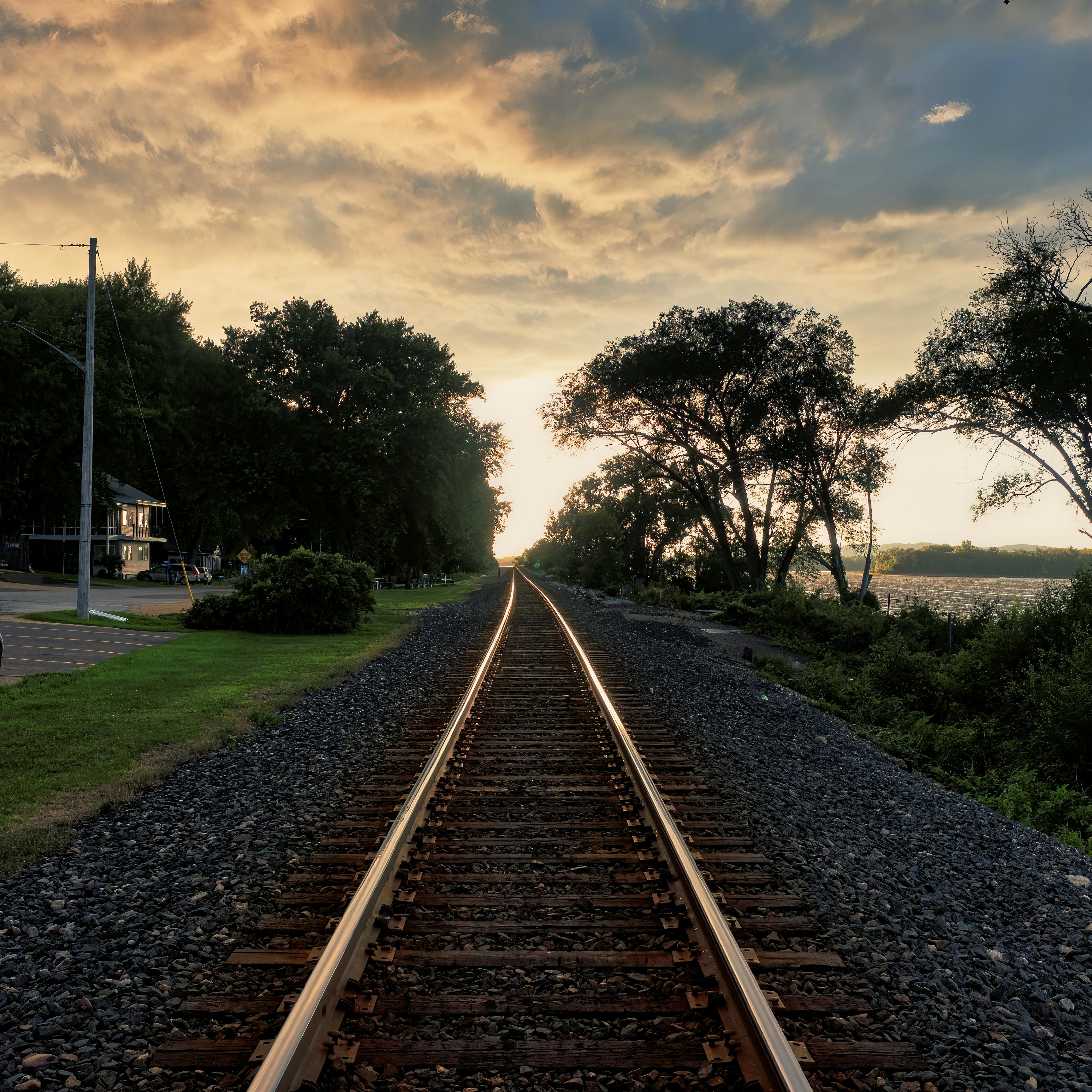Train on a Railway · Free Stock Photo