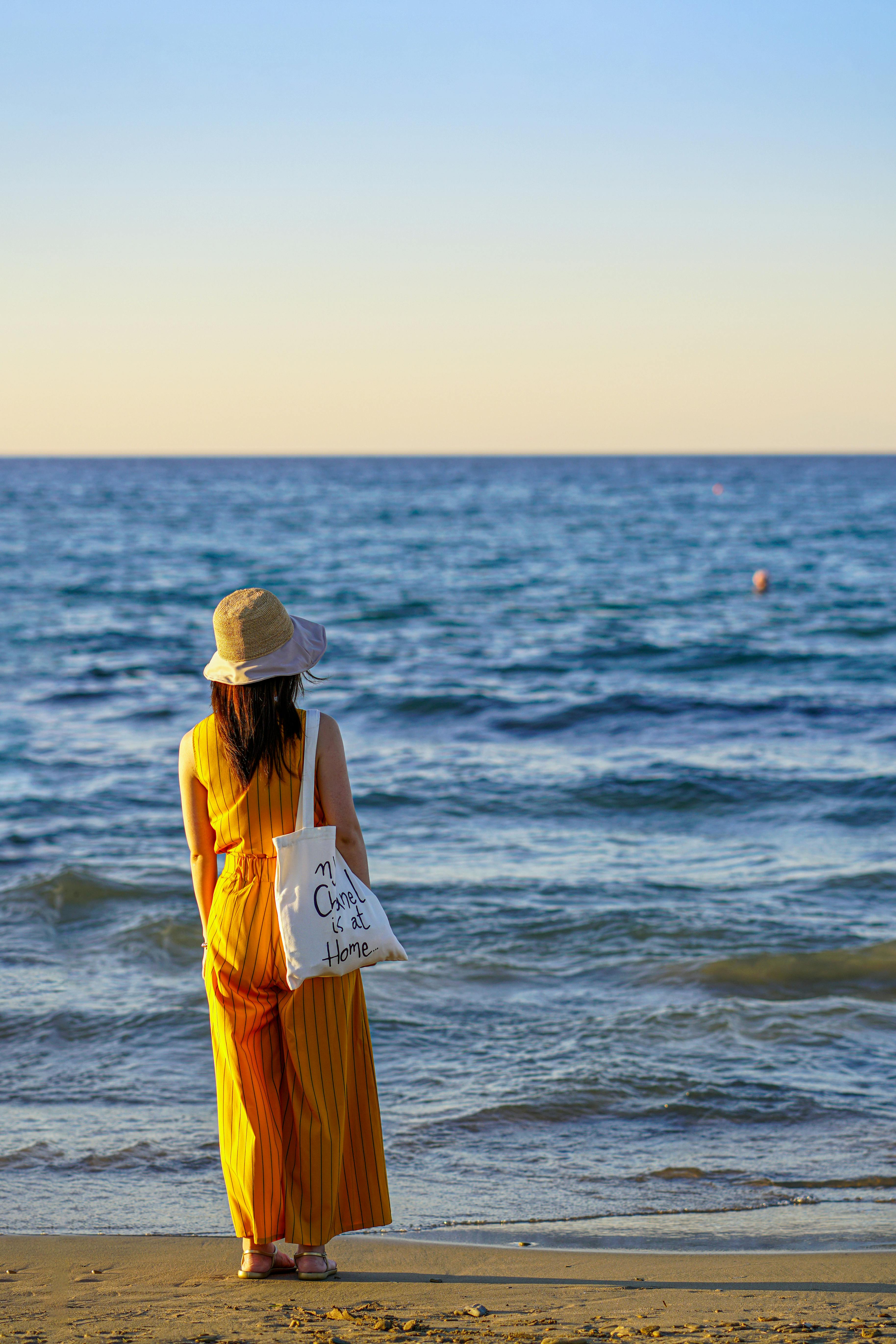 Photo of Woman on the Beach · Free Stock Photo