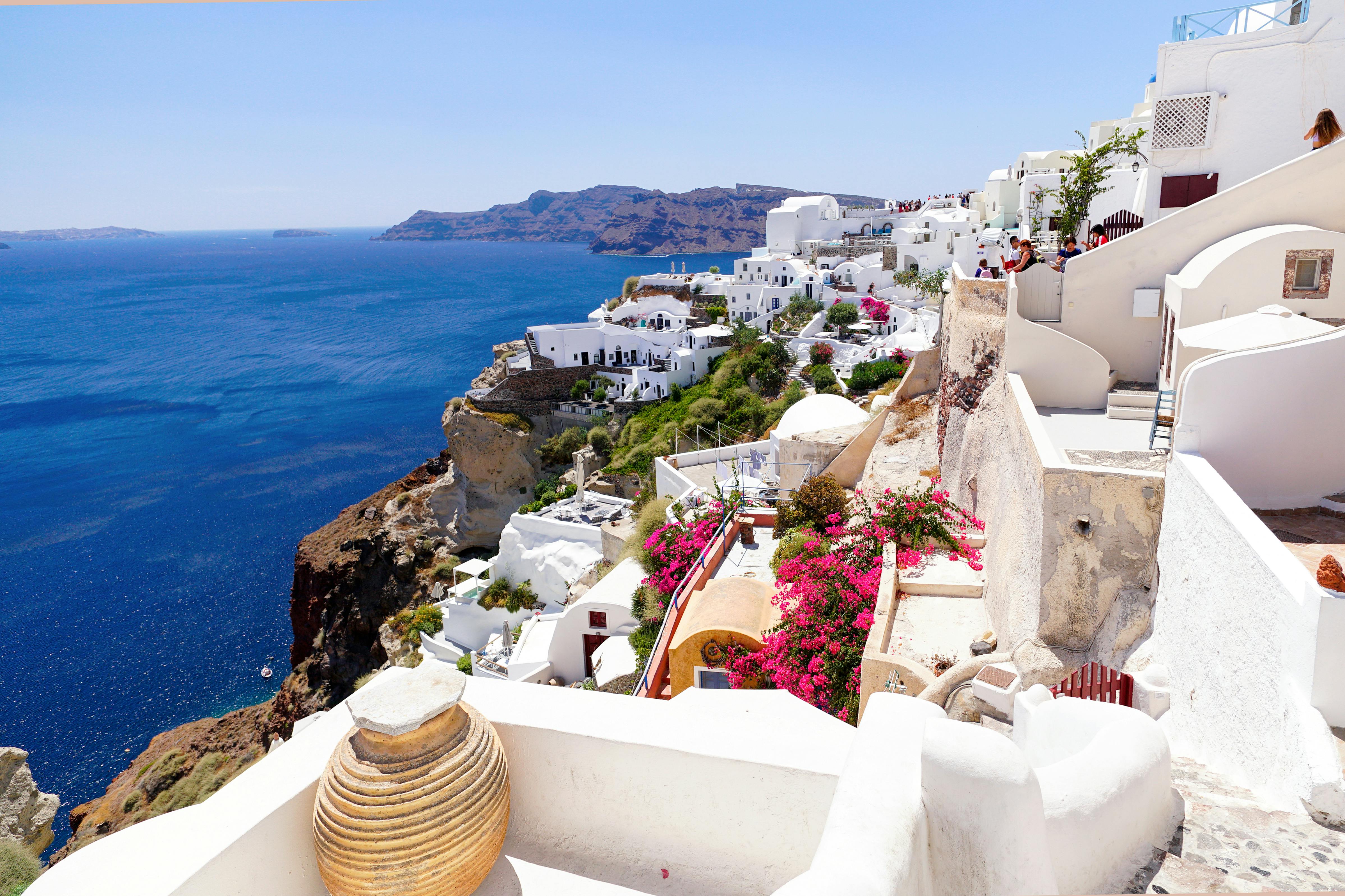 Landscape View of Greece during Day Time · Free Stock Photo