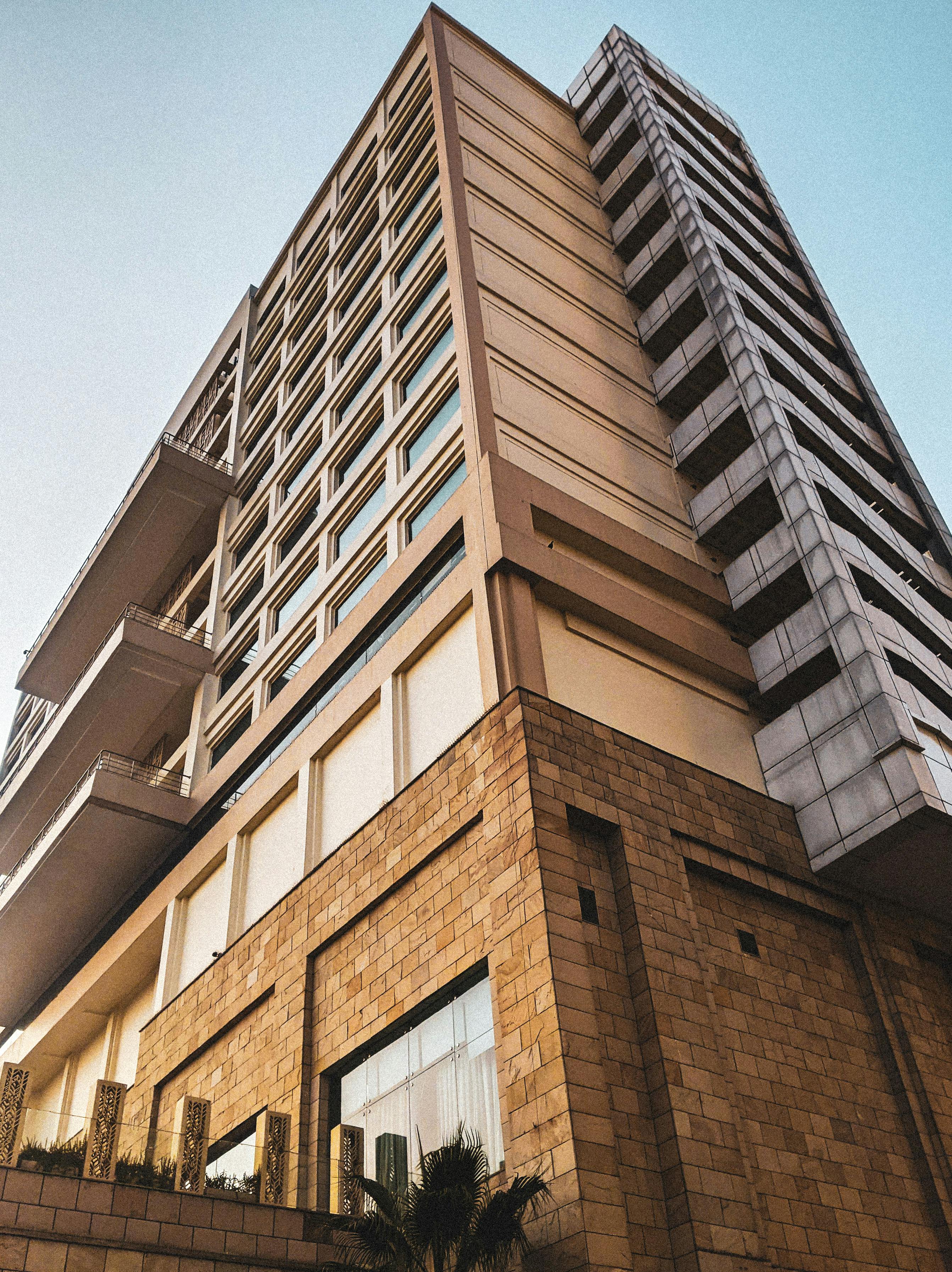 Low-Angle Shot of a High Rise Building · Free Stock Photo