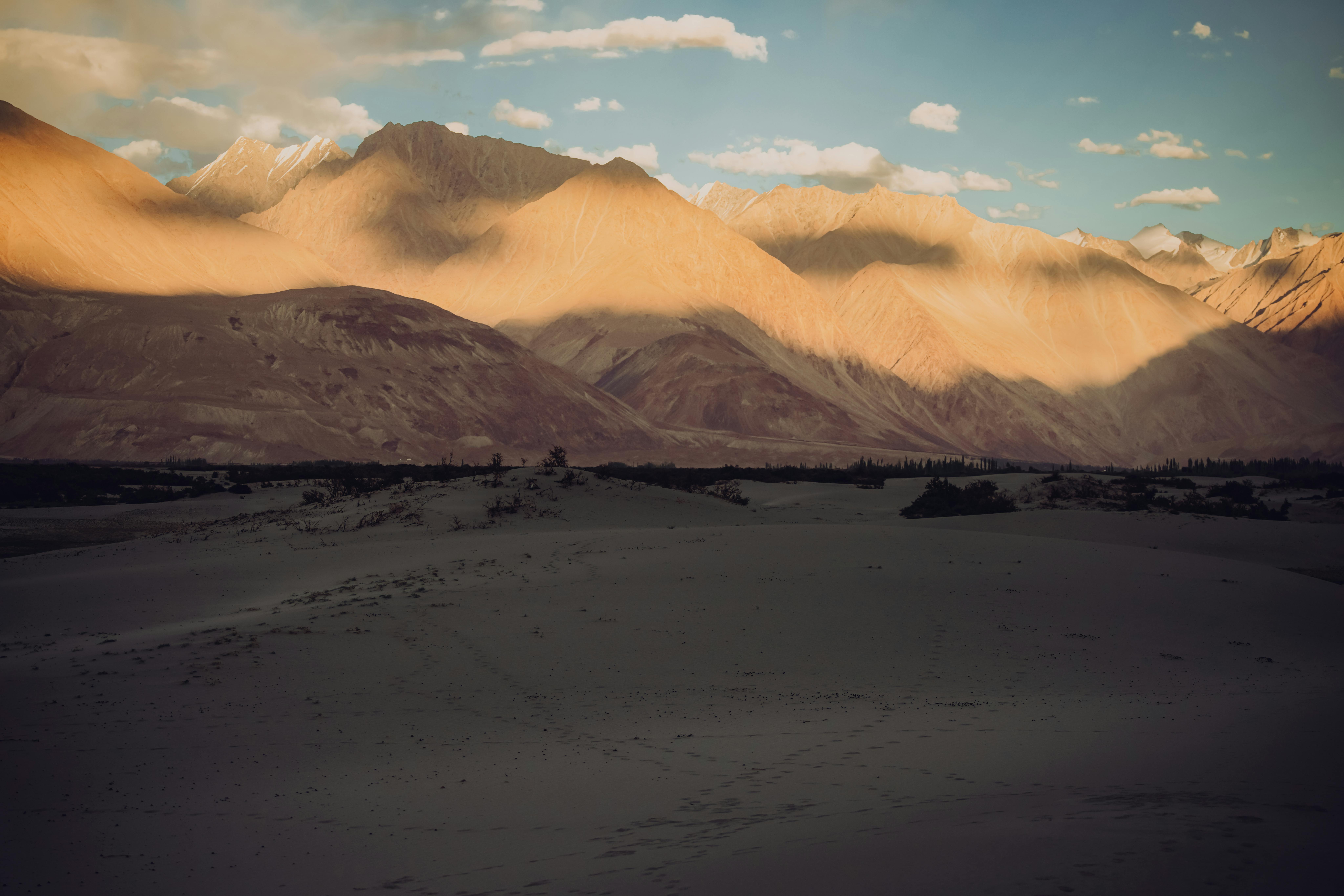 Sand and Mountains Landscape · Free Stock Photo