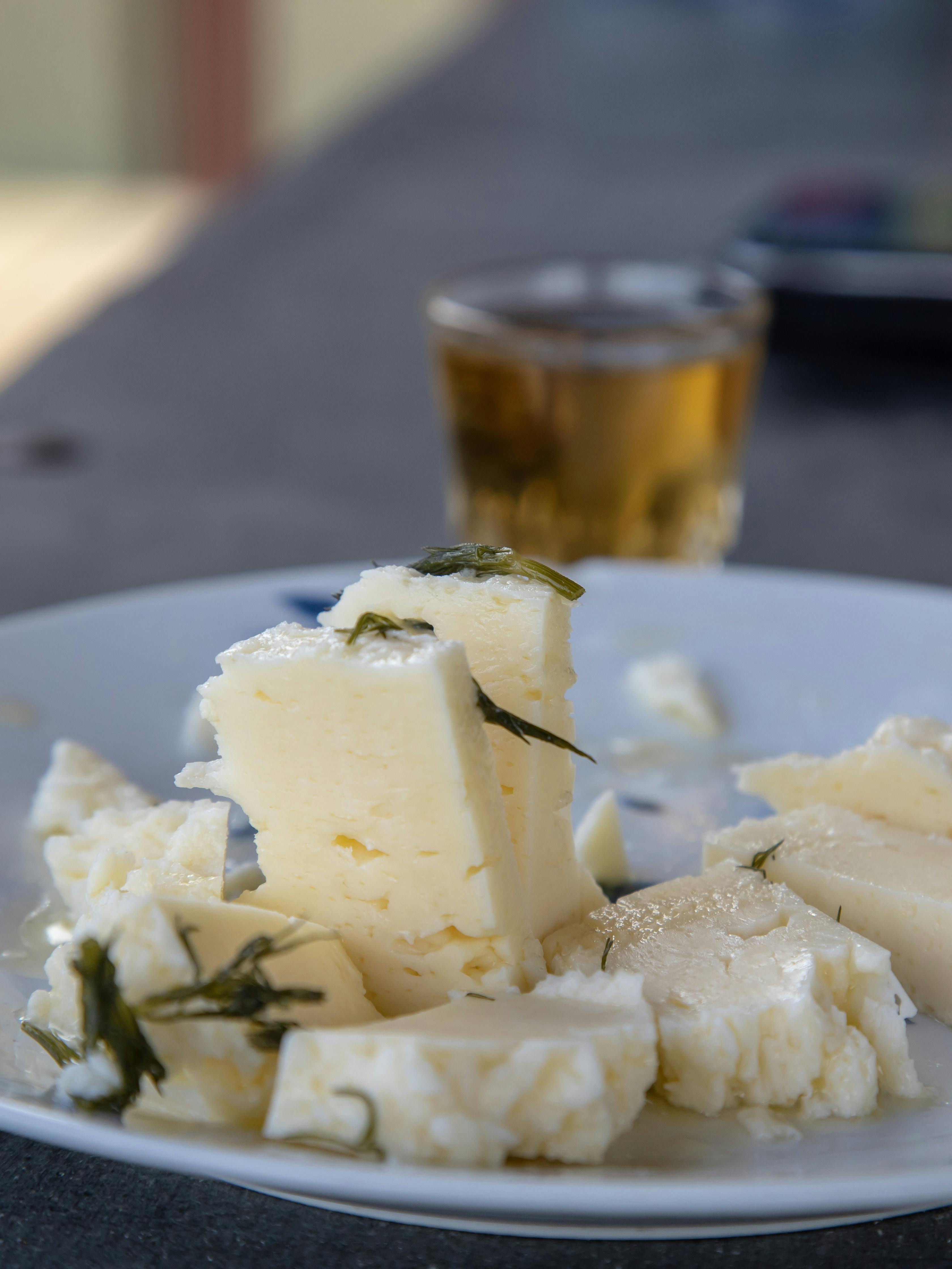 Cheese on Plate · Free Stock Photo