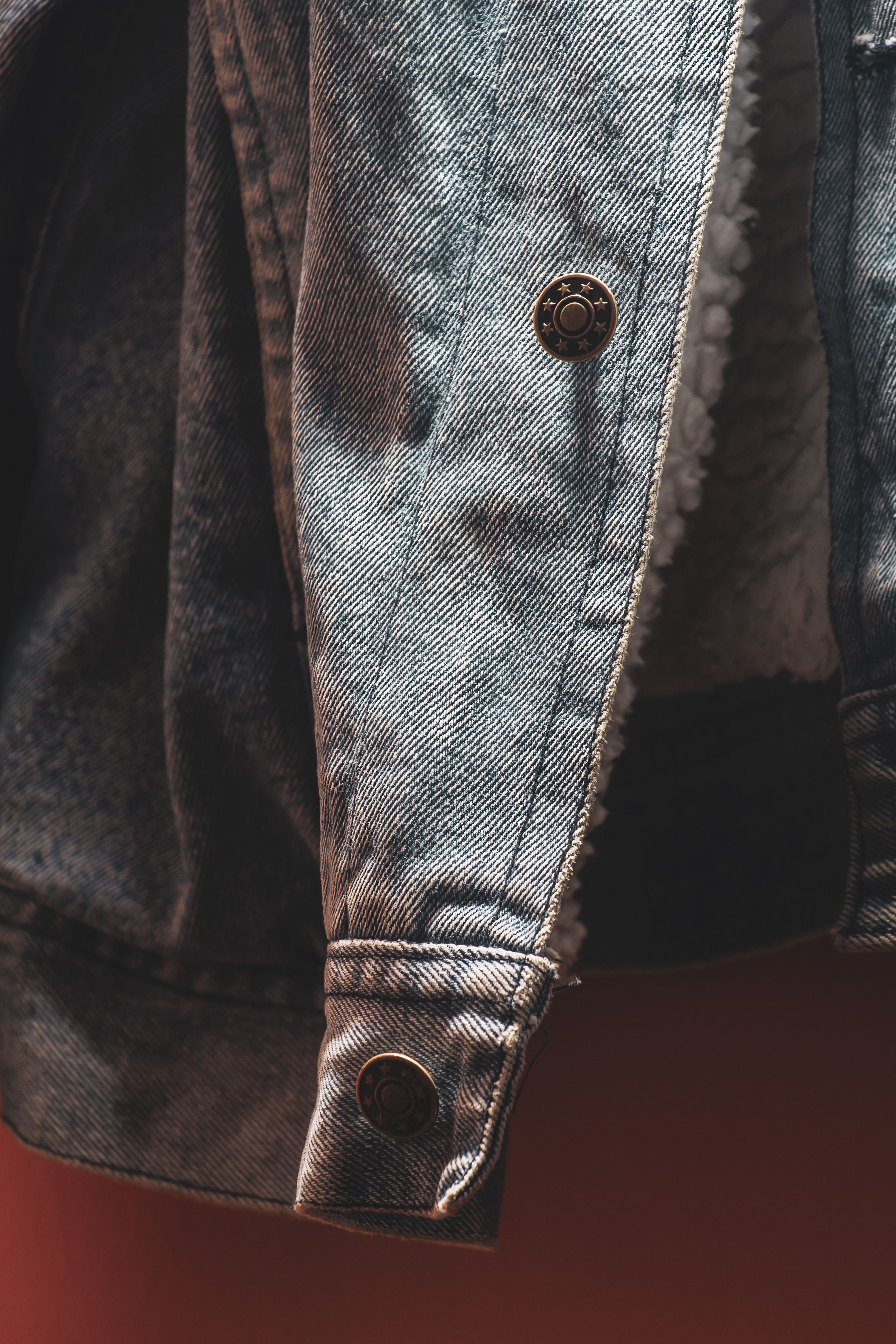 Blue Denim Button Up Bottoms With Belt · Free Stock Photo