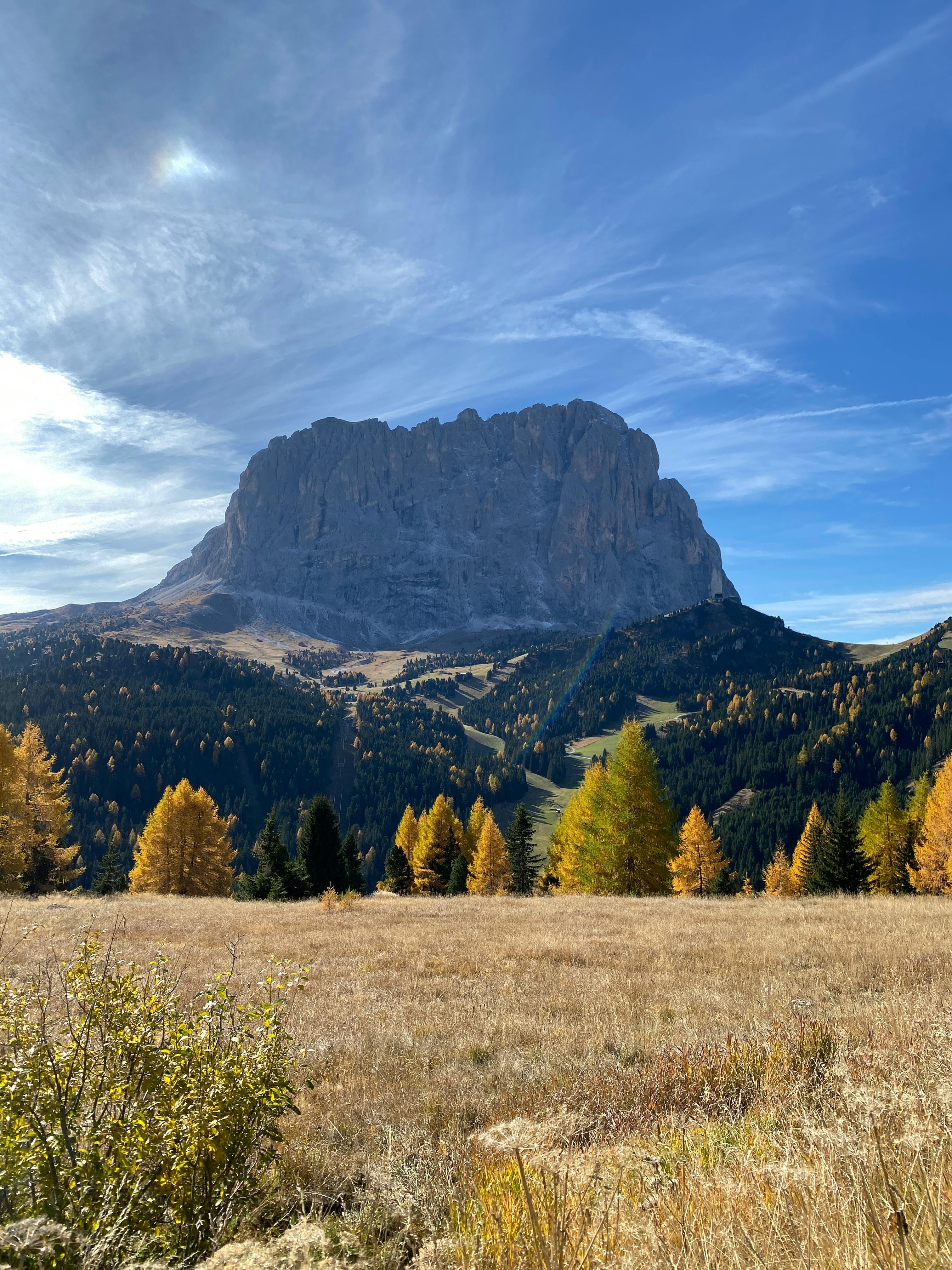 Scenic Autumn Landscape of a Mountain · Free Stock Photo