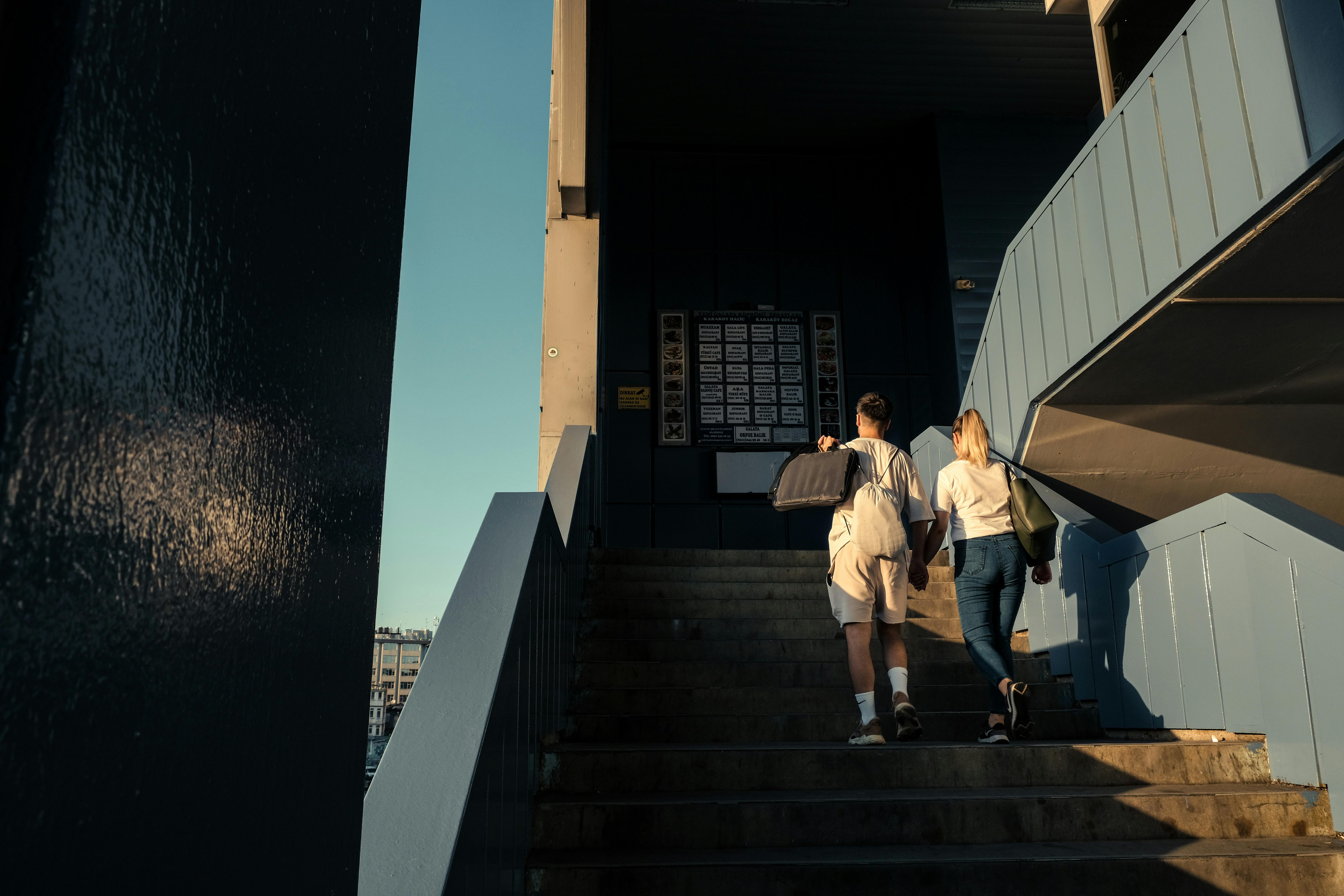 Person On Stairs · Free Stock Photo