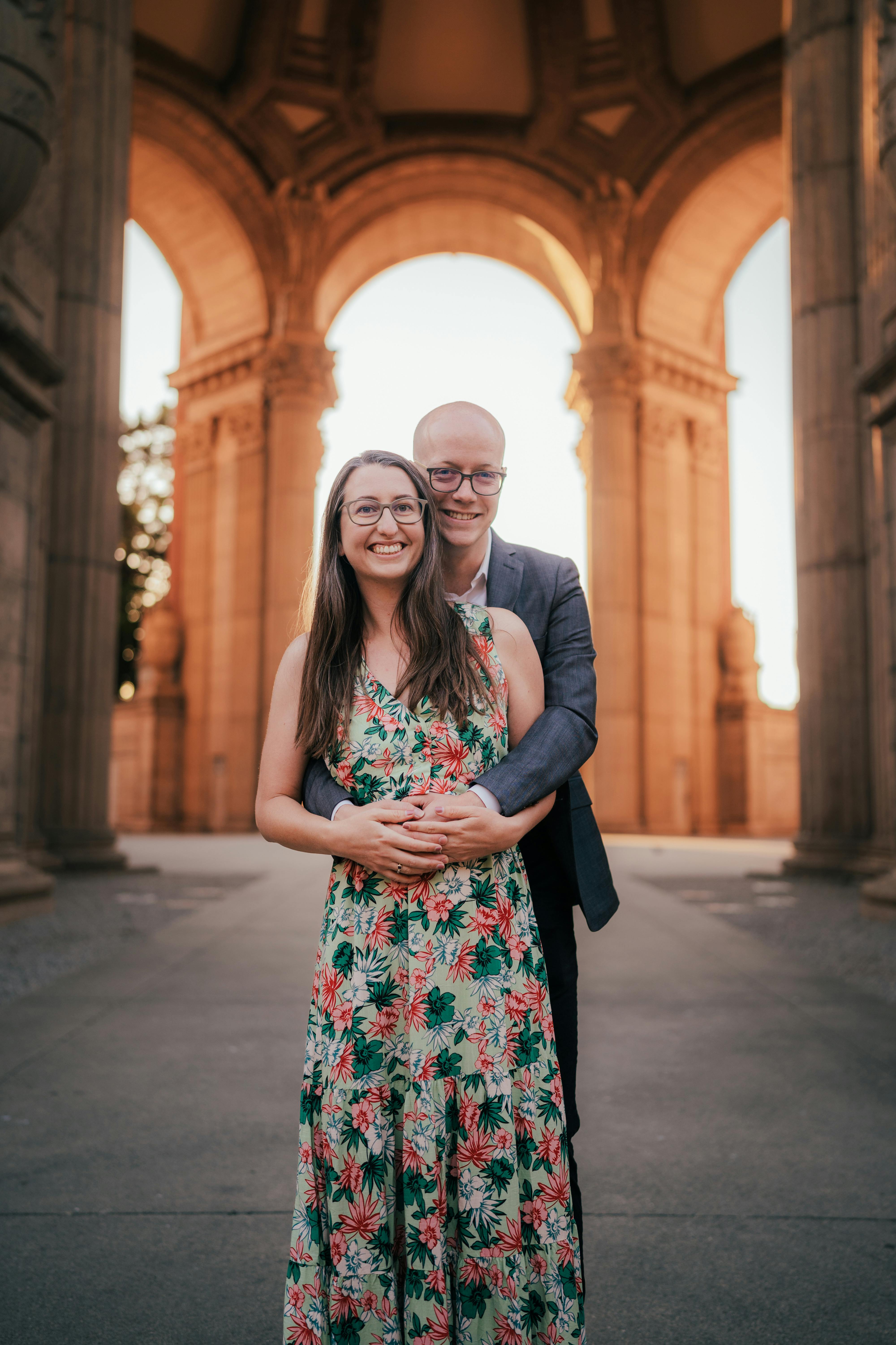 Man Standing Behind a Woman · Free Stock Photo
