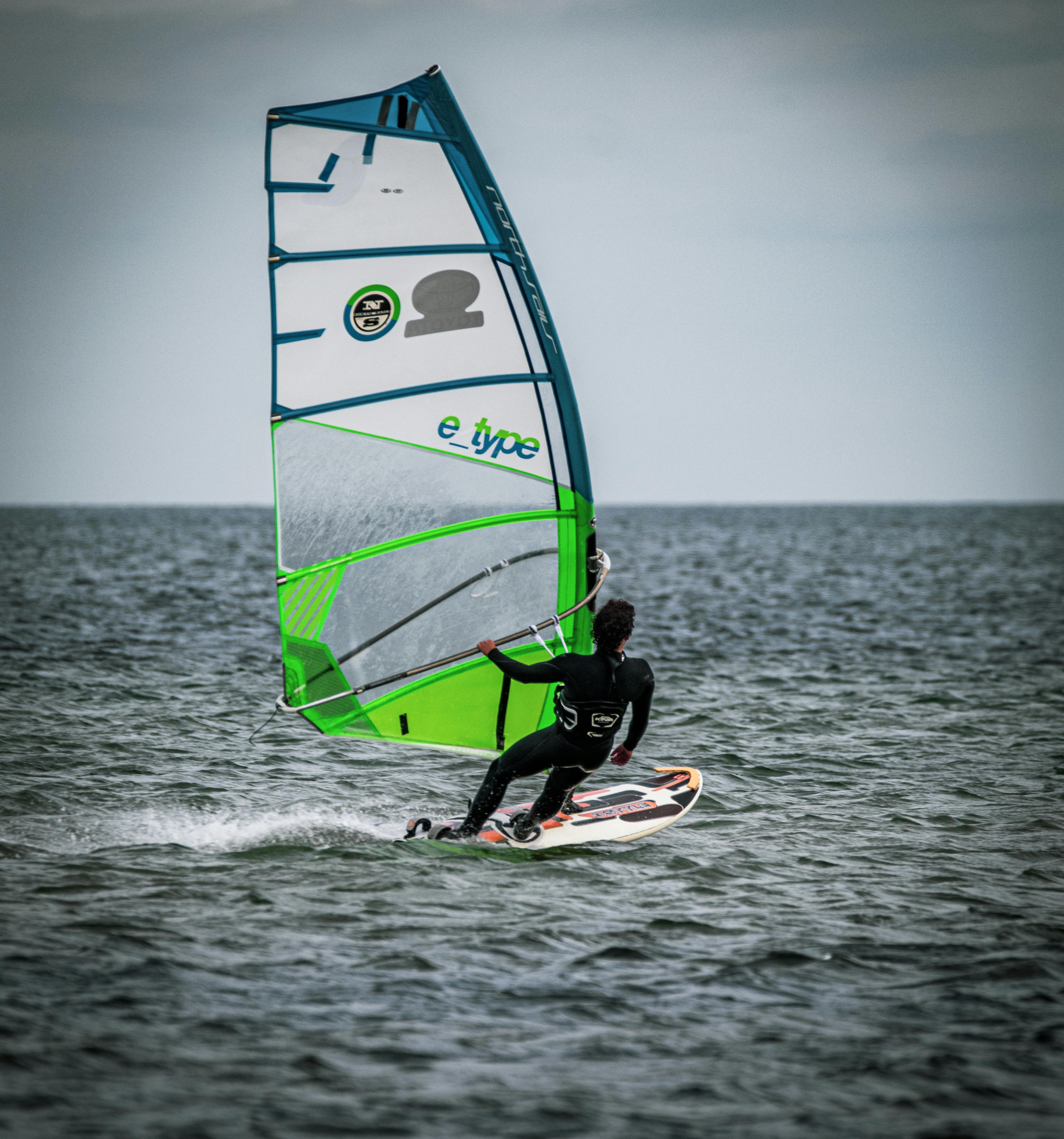 Photo of Person Doing Windsurfing · Free Stock Photo