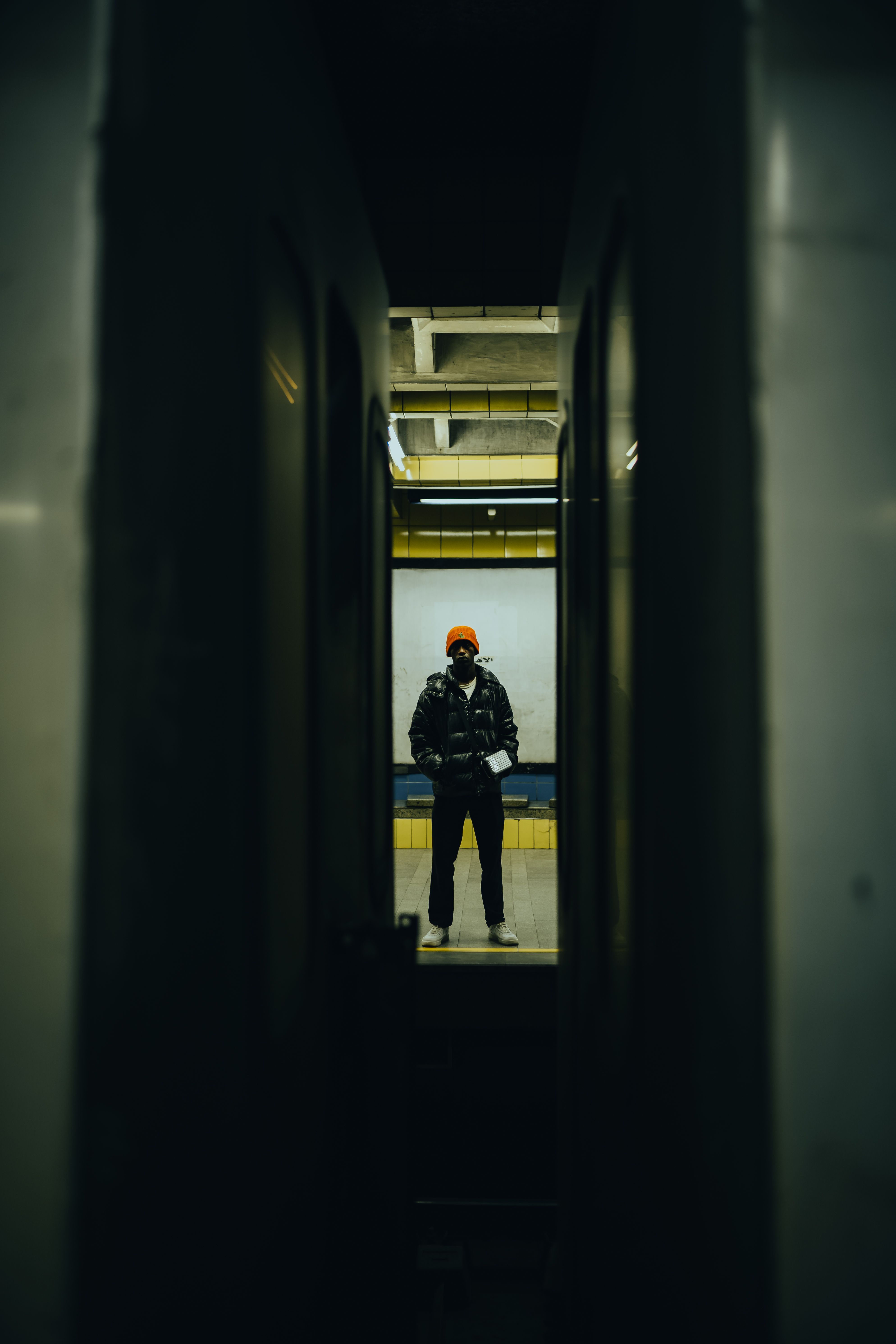 New York Subway Emergency Exit Interior View · Free Stock Photo