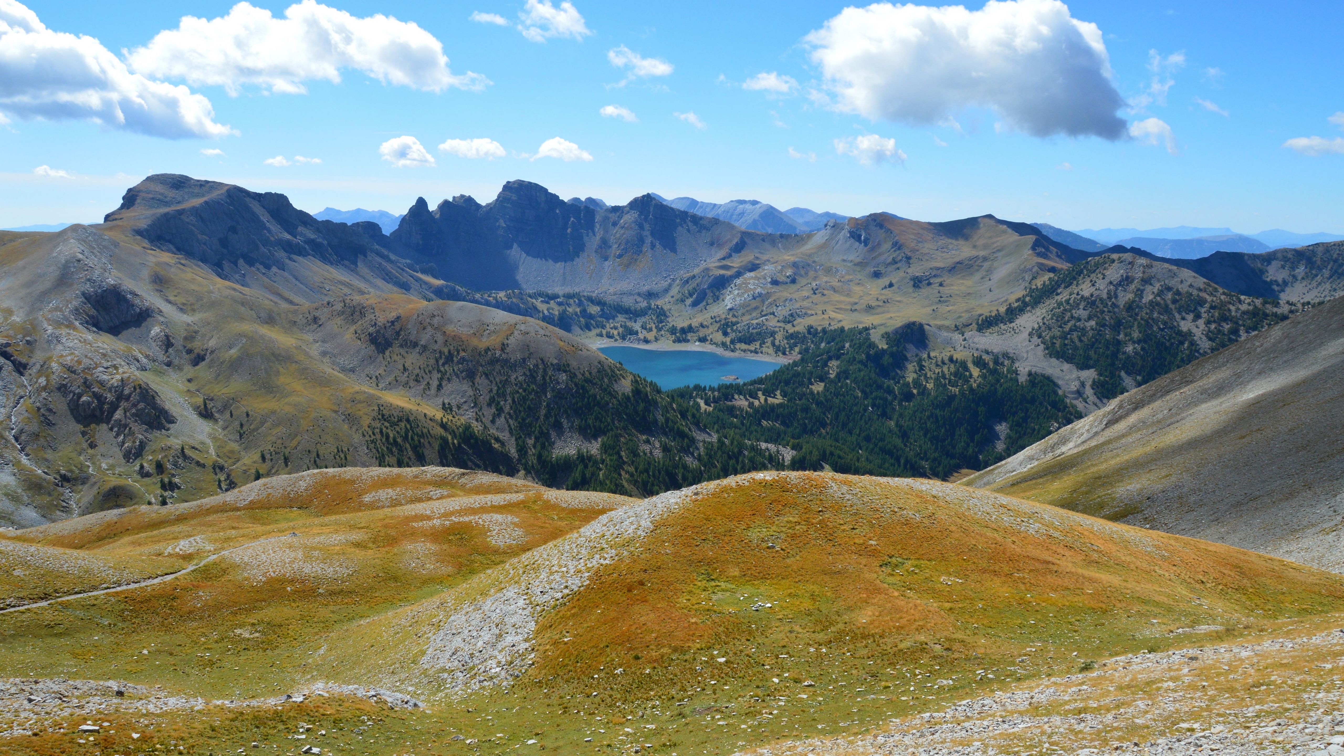 Aerial Photography Of Mountain Range · Free Stock Photo