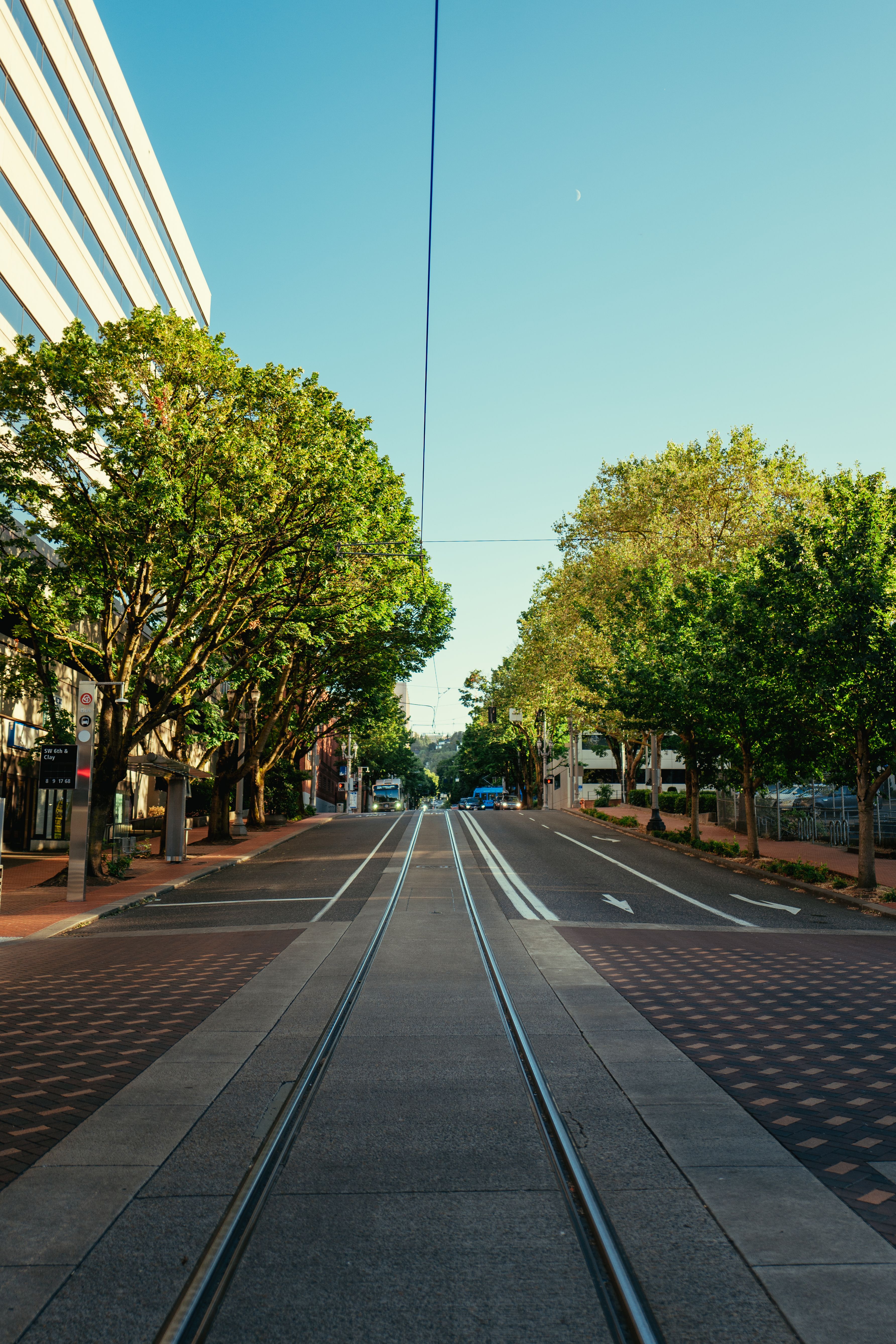 Railway Tracks in a City · Free Stock Photo
