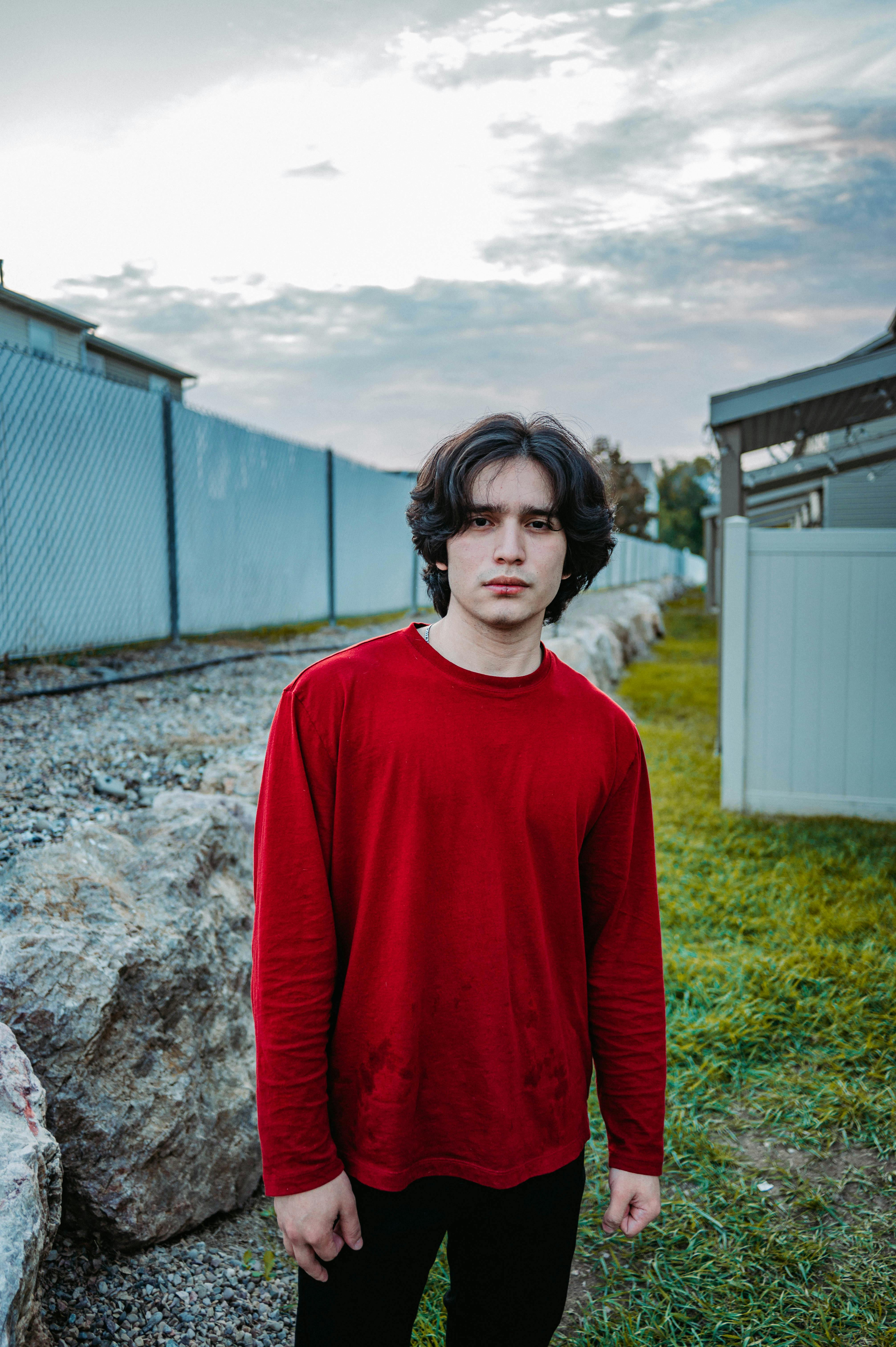 Man Wearing Red Sweater · Free Stock Photo