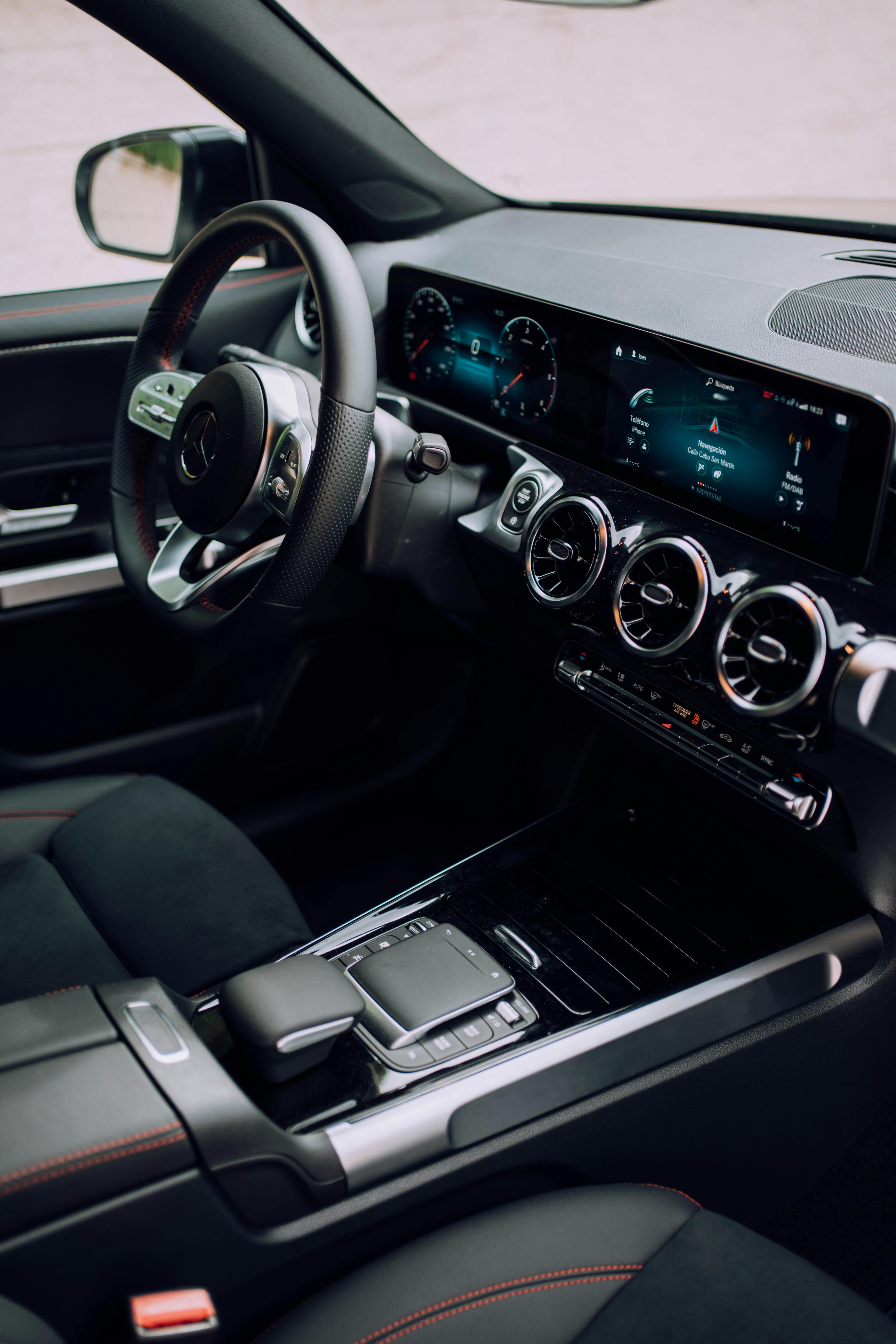 Black Mercedes Benz Car Interior · Free Stock Photo