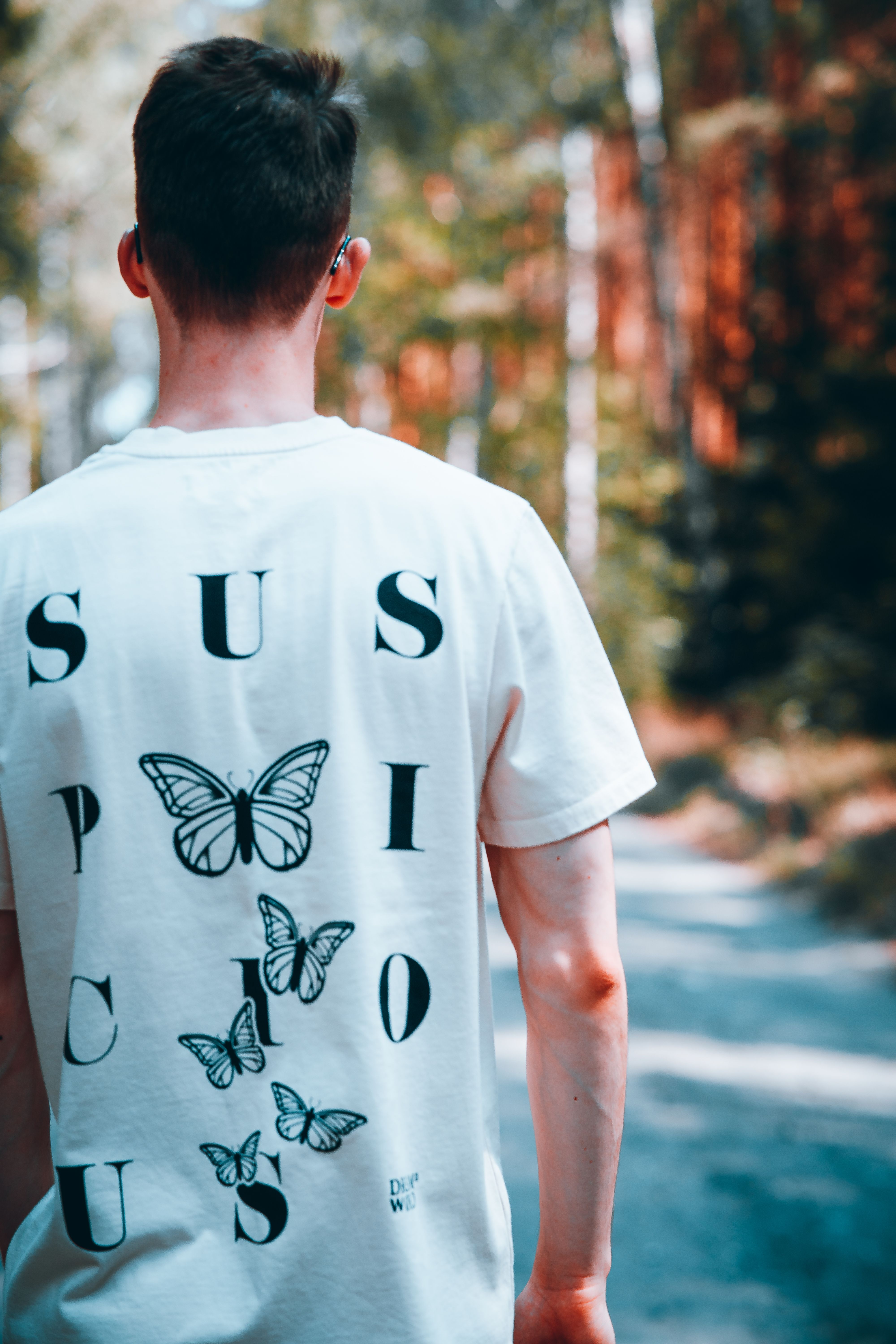Back View of Man in T-shirt · Free Stock Photo
