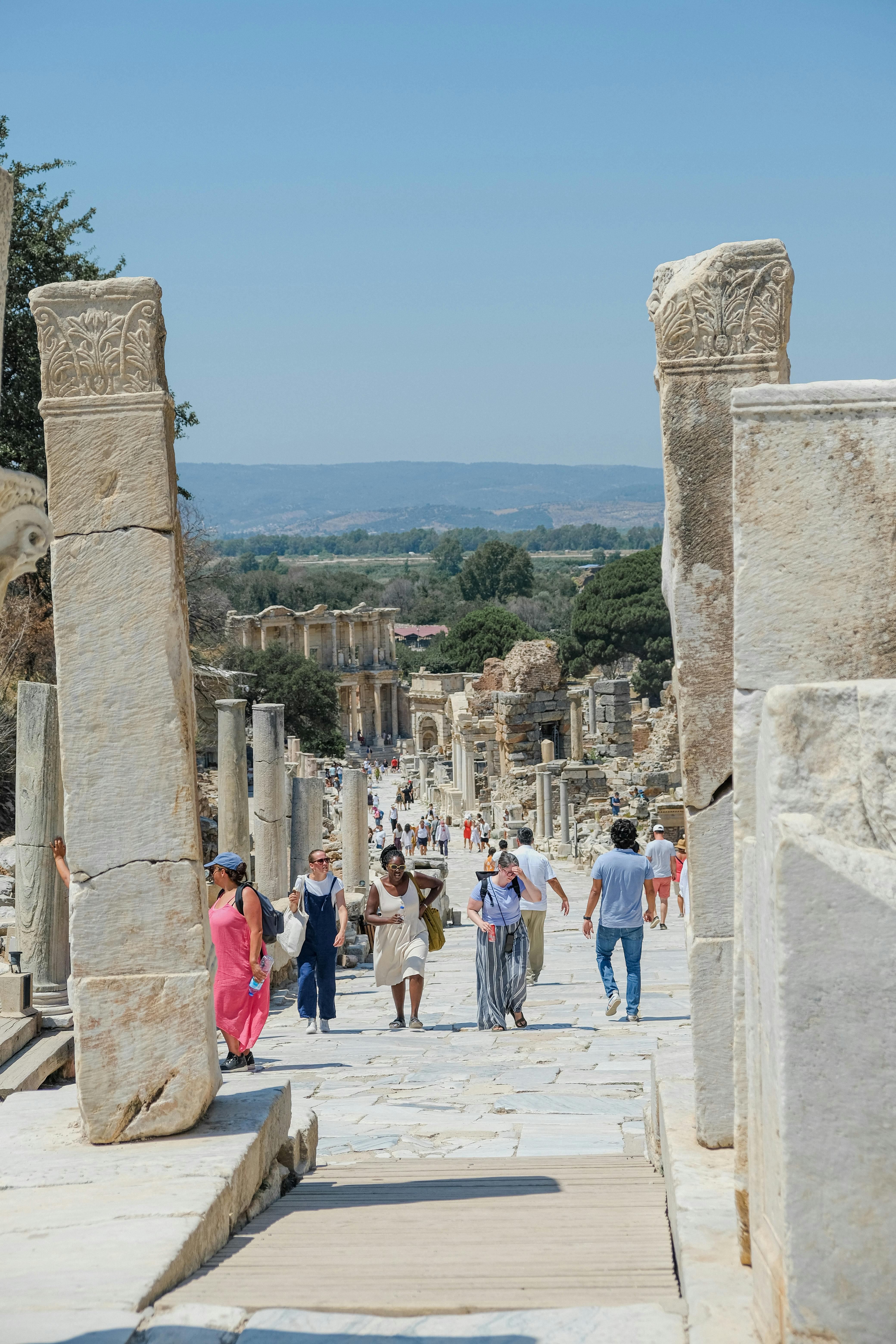 People Walking near to the Hercules Gate in Ephesus, Turkey · Free ...